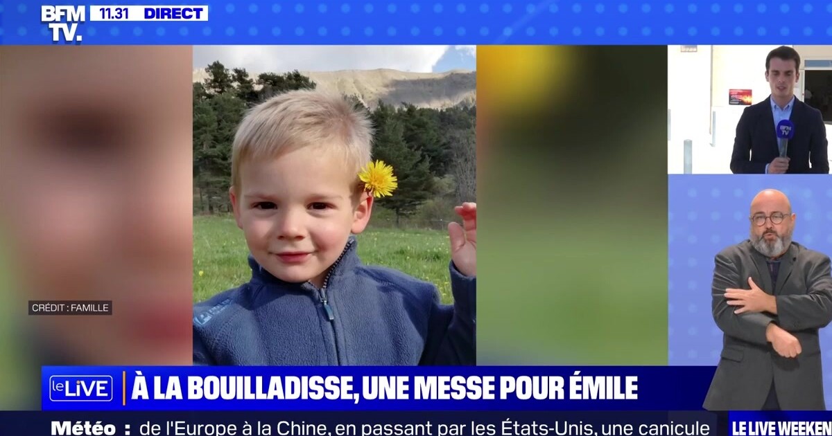 Disparition d'Emile, 2 ans et demi : "Sans même que le conducteur s'en ...