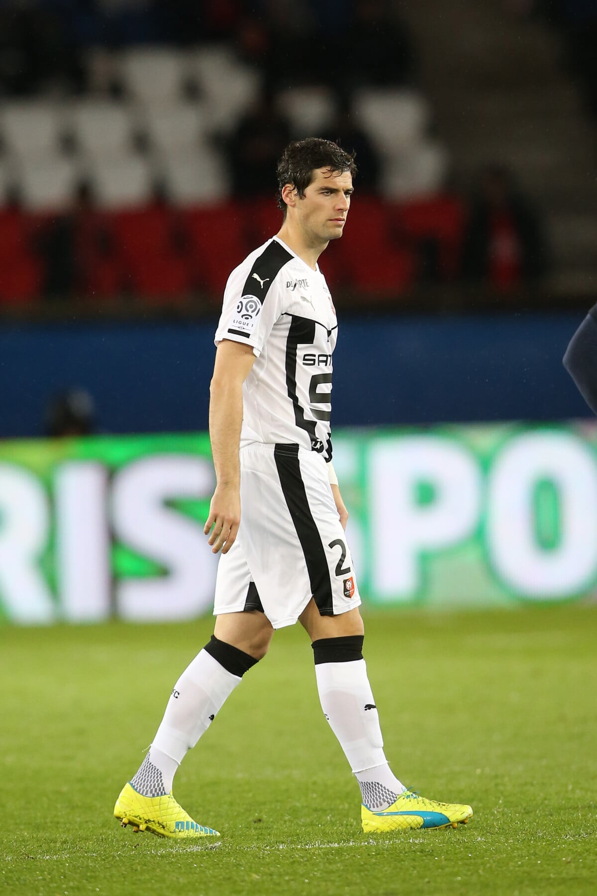 Photo : Yoann Gourcuff - People au match de football "PSG - Rennes" au ...