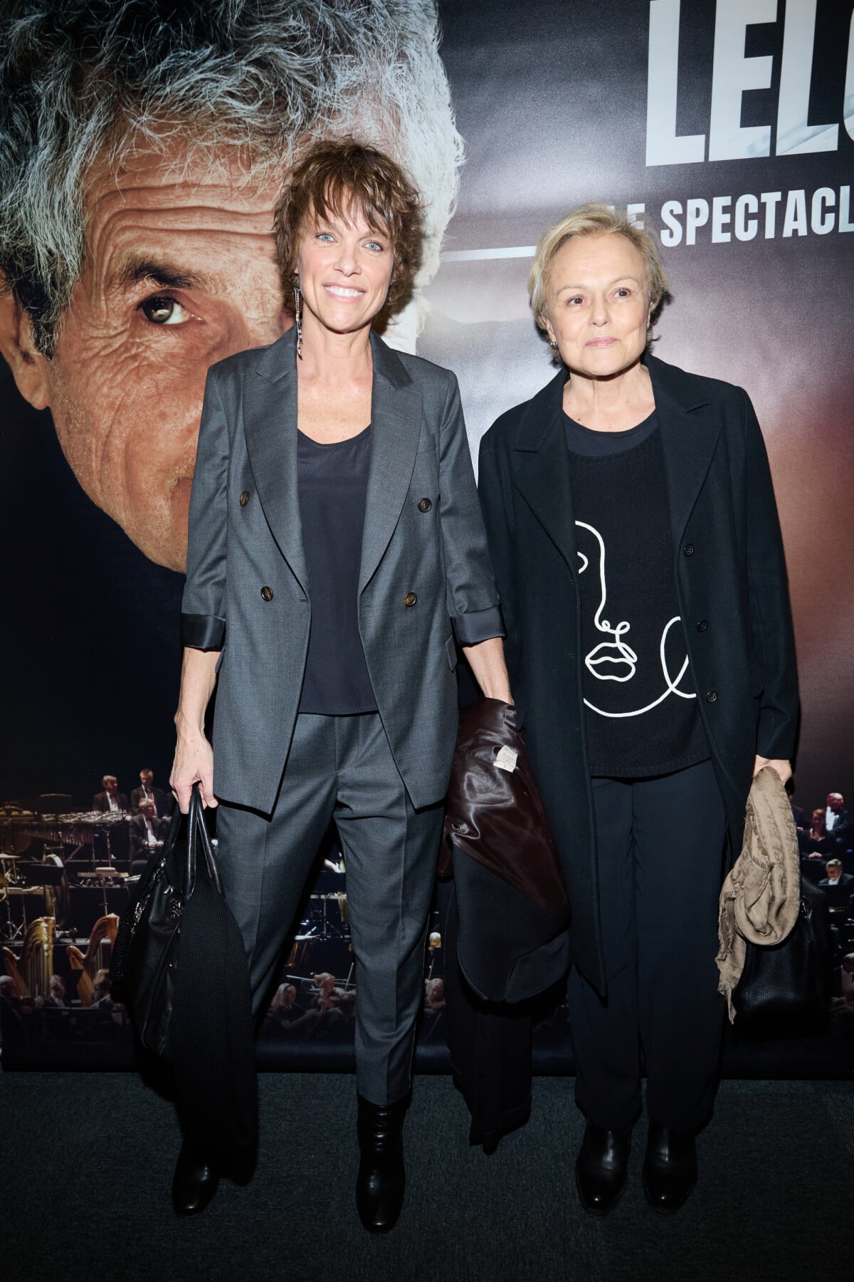 Photo : Exclusif - Muriel Robin et sa femme Anne Le Nen - Photocall ...