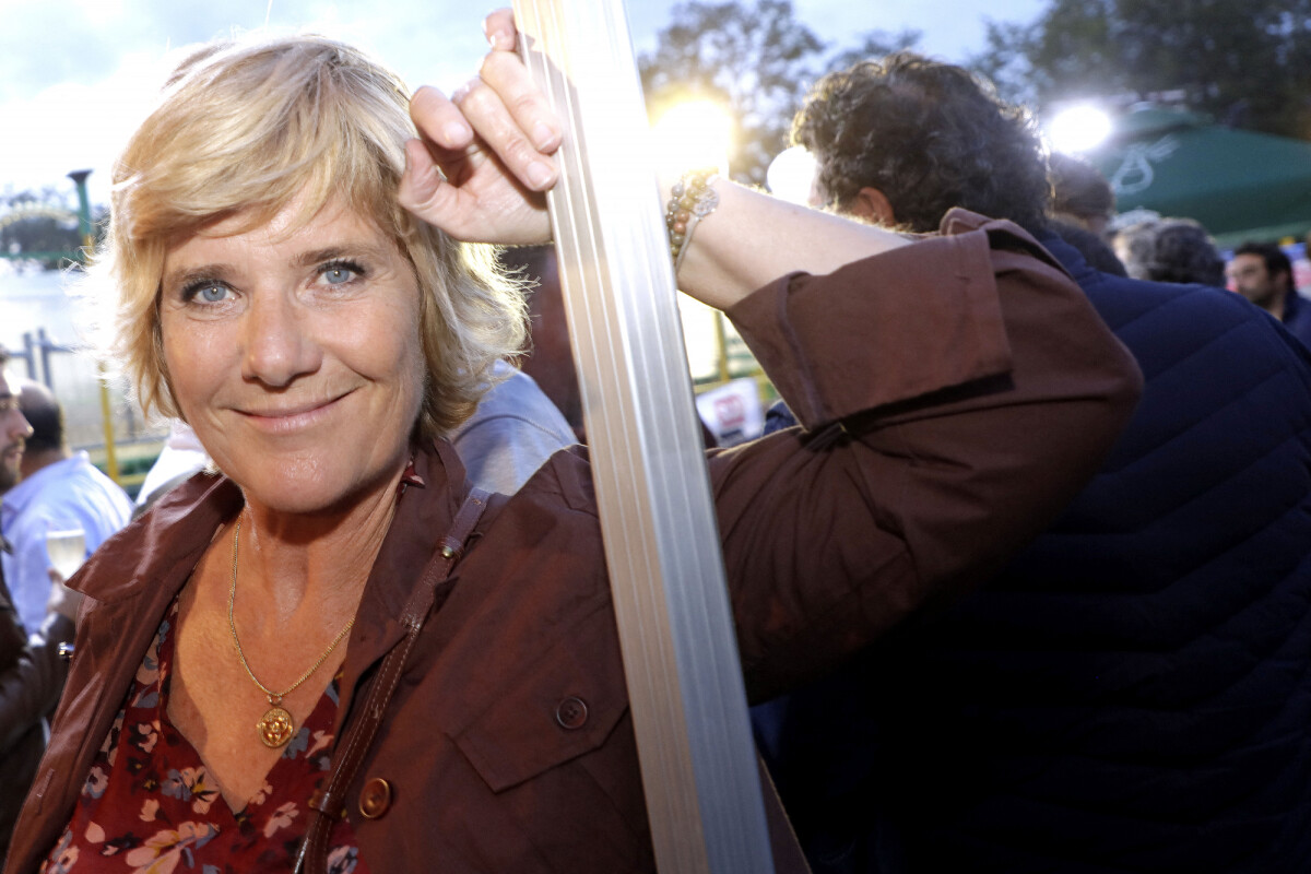 Photo : Laurence Peraud lors de l'ouverture de la Fête à Neuneu 2023 ...