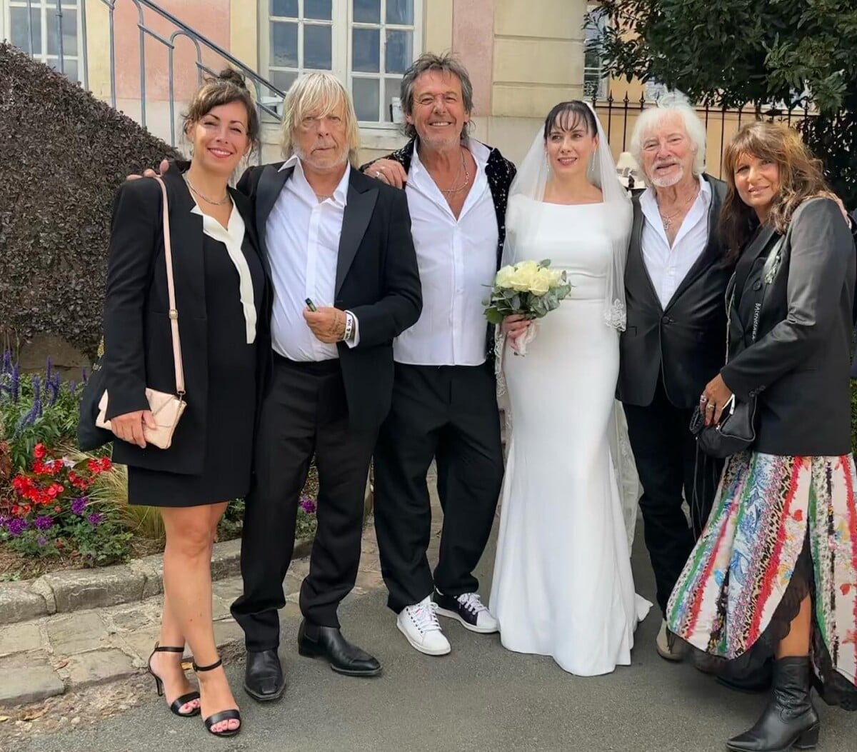 Photo : Hugues Aufray, qui vient d'épouser Murielle Mégevand, a été ...