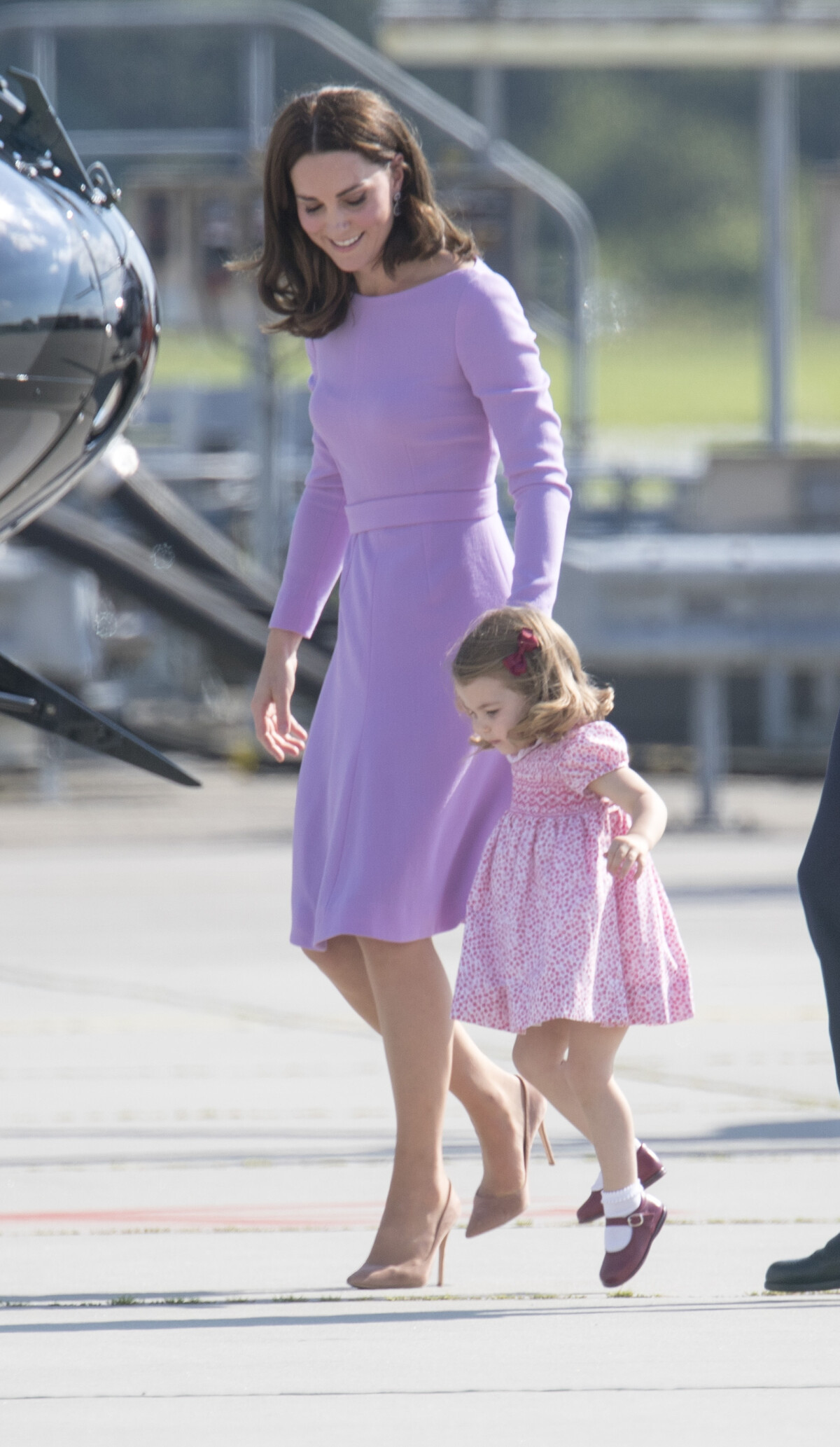 Photo : Catherine Kate Middleton, duchesse de Cambridge et sa fille la ...