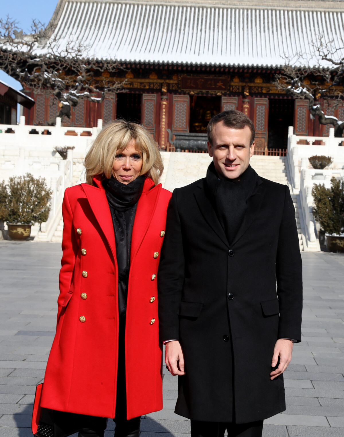 Photo : Brigitte Macron a invité Olivier Rousteing à l'Élysée. Le ...