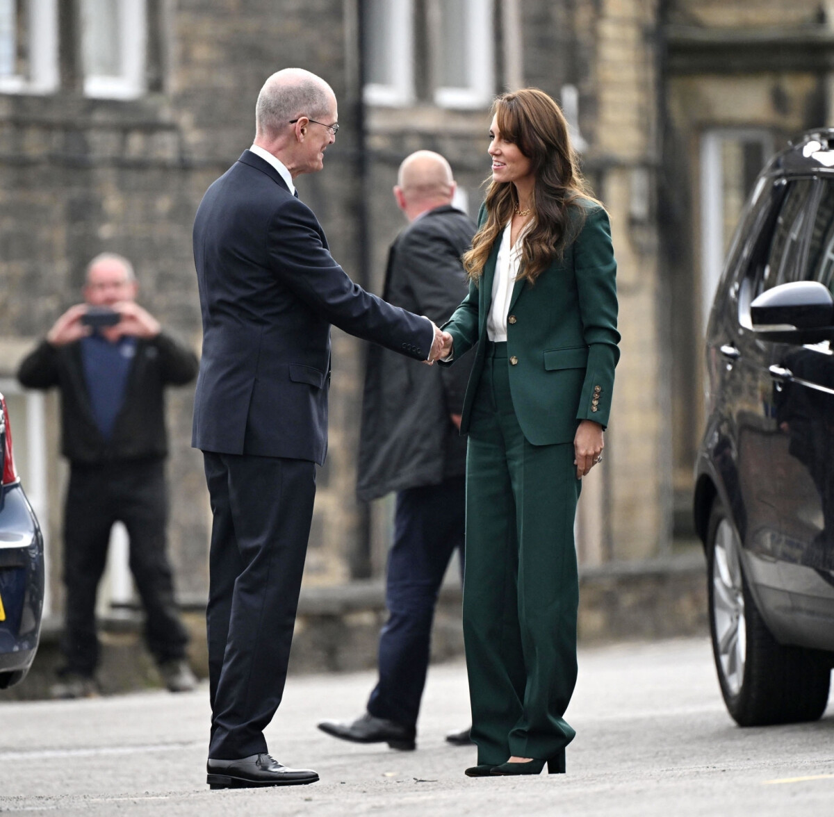 Photo : Kate Middleton ne s'est pas laissé déstabiliser par ce petit ...