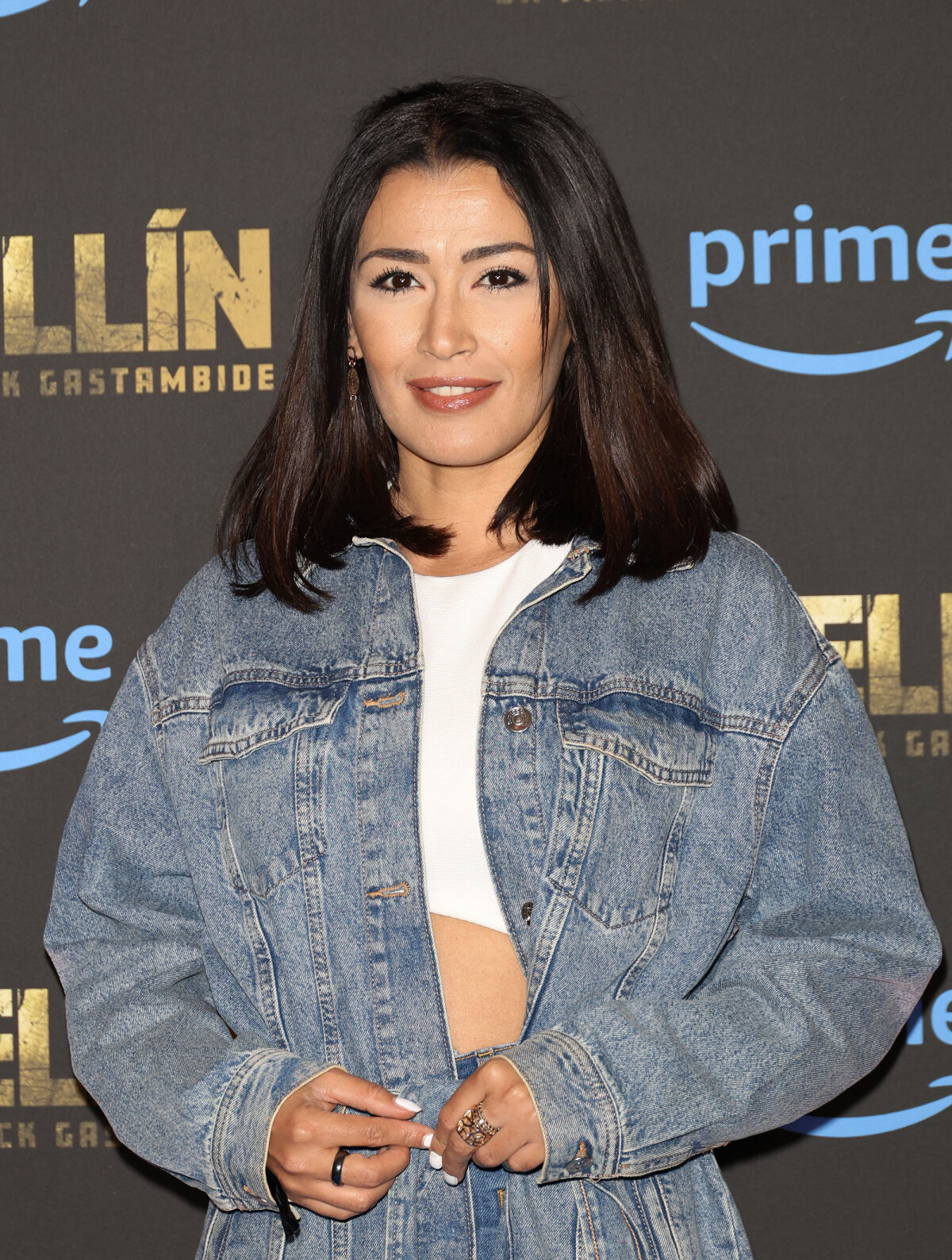 Photo : Karima Charni à la première du film "Medellin" au cinéma Le ...