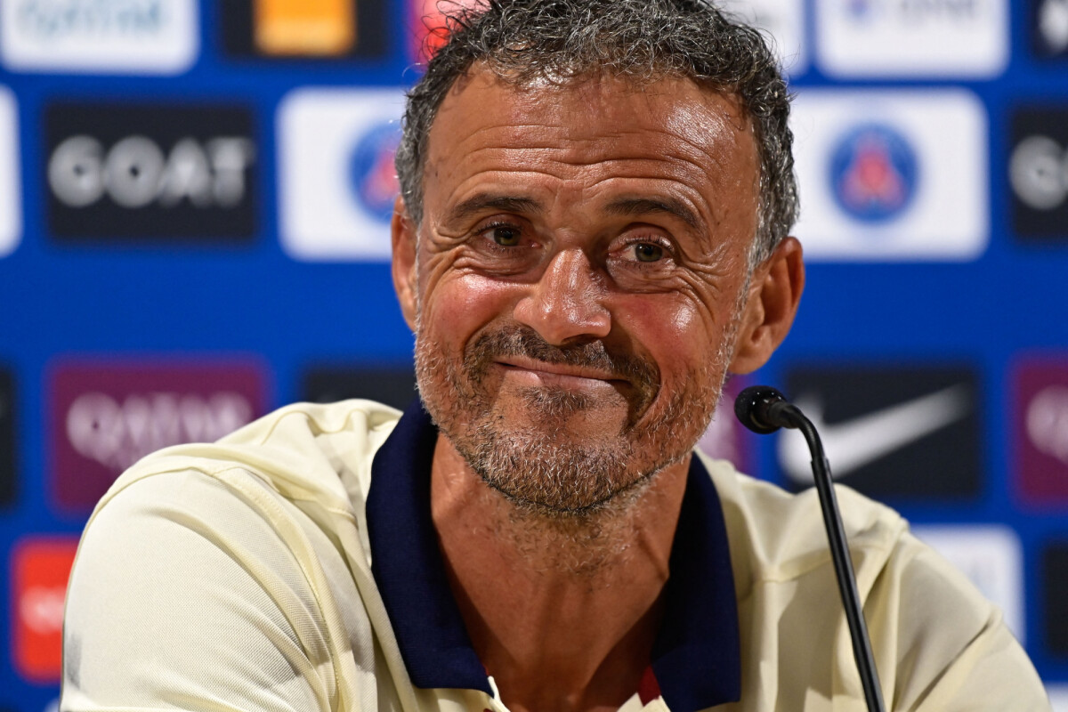 Photo : Qui est Pacho, le fils de Luis Enrique ? Première conférence de ...