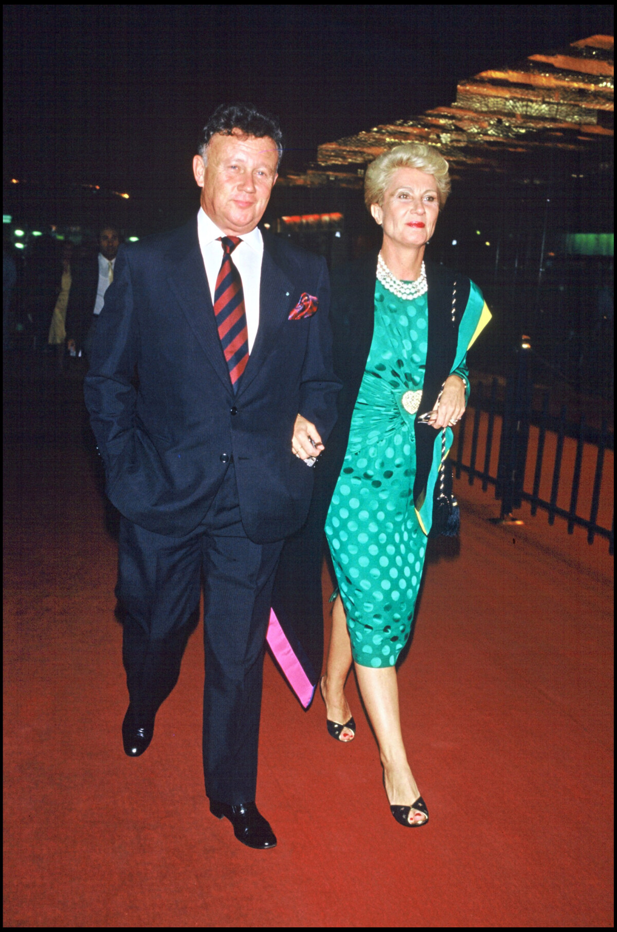 Photo : Philippe Bouvard et sa femme Colette à la soirée pour les 40 ...
