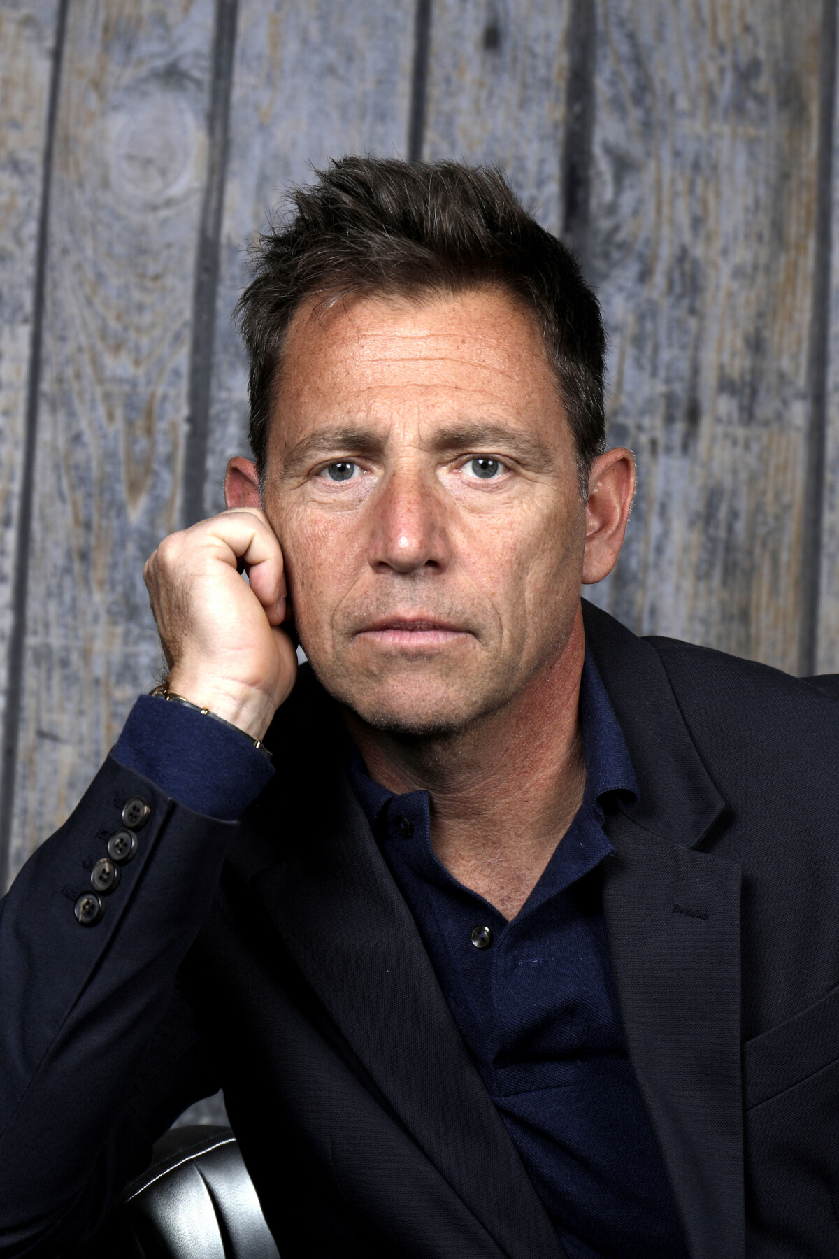 Photo : Portrait de Daniel Riolo, lors de l'enregistrement de l ...