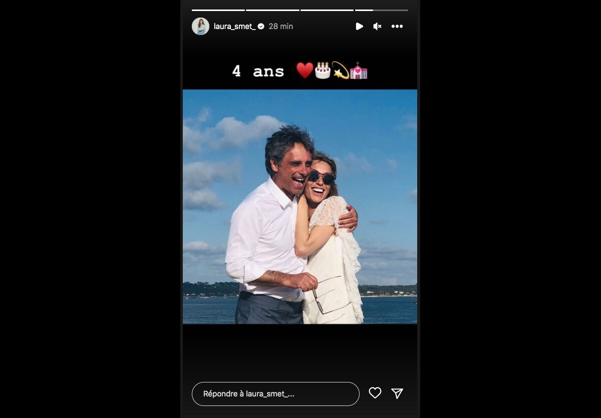 Photo : Laura Smet dévoile une photo inédite pour ses 4 ans de mariage ...