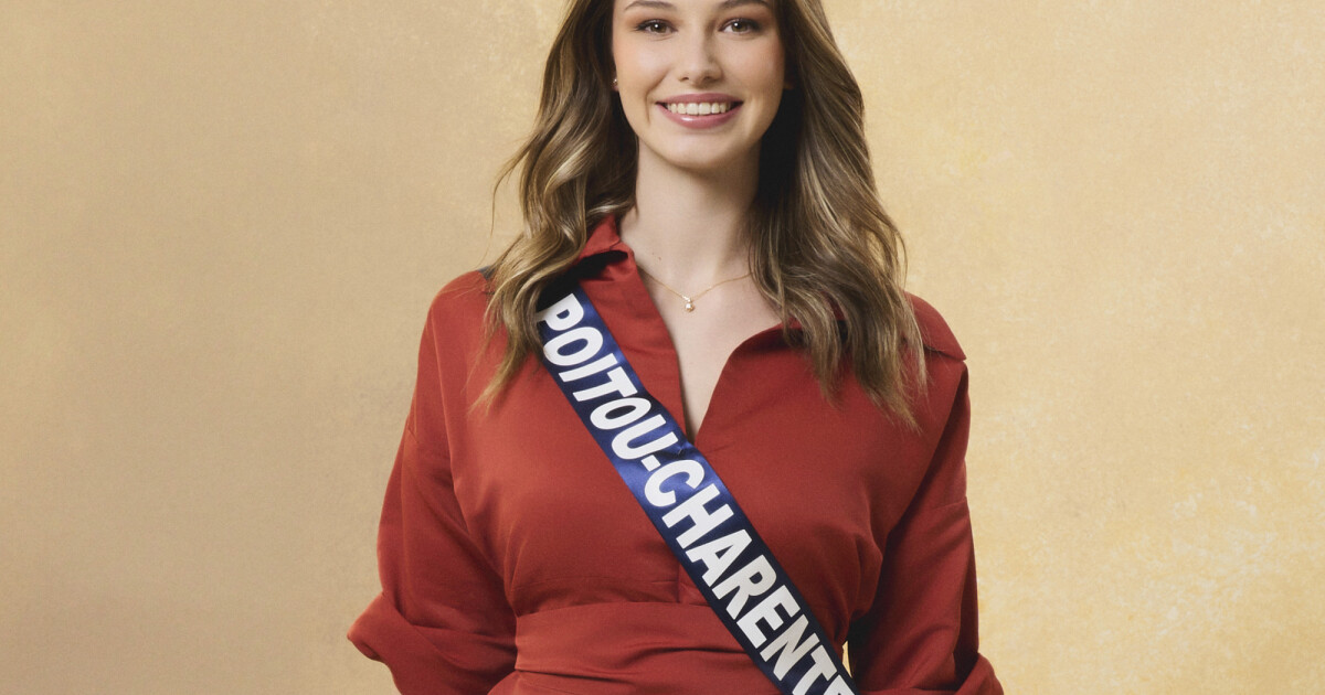 PORTRAIT Miss France 2024 : Lounès Texier, Miss Poitou-Charente, prête ...