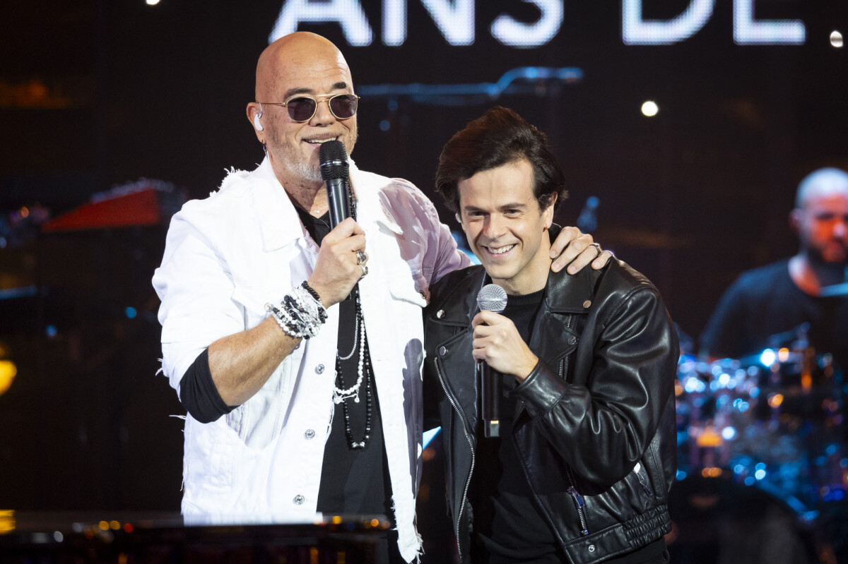 Photo : Exclusif - Michaël Gregorio et Pascal Obispo - Enregistrement de l'émission "L ...