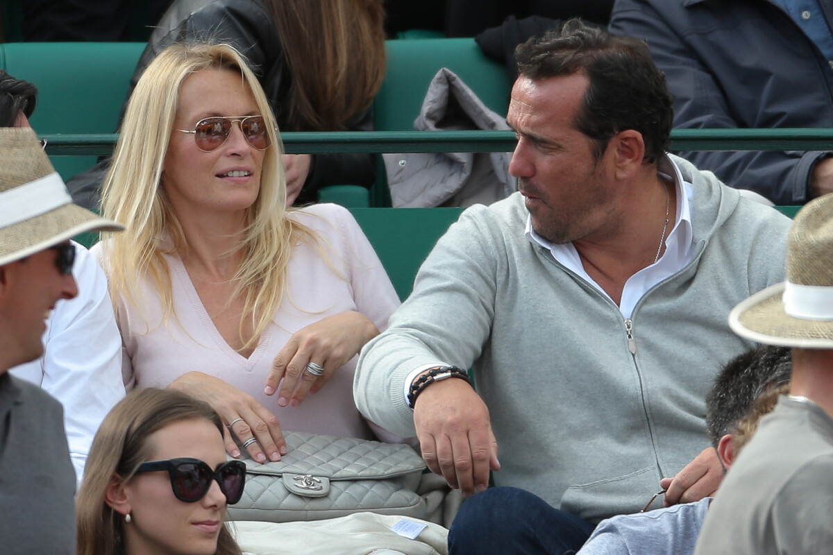 Photo : Estelle Lefébure et Pascal Ramette - People au Tennis Rolex ...