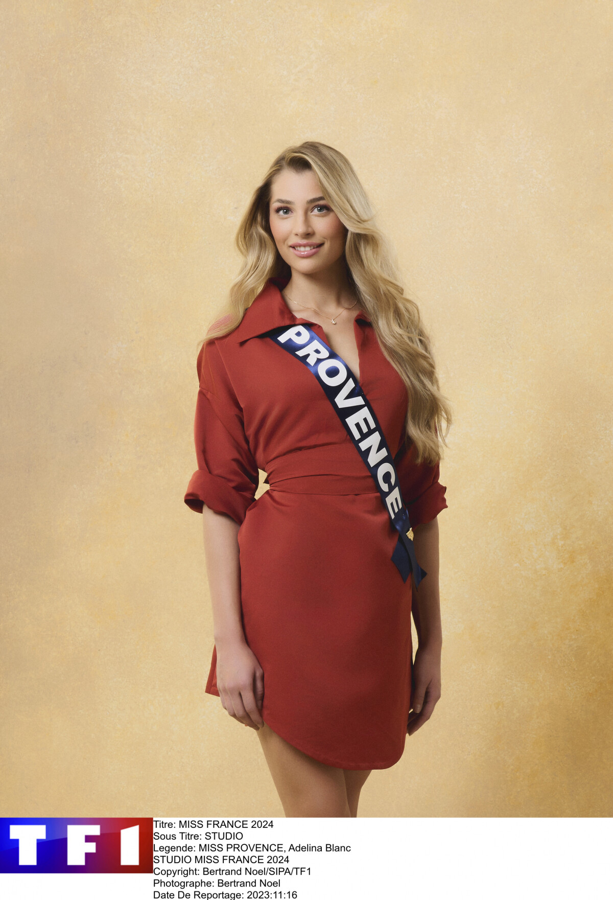 Photo : Miss Provence, Adélina Blanc, candidate à Miss France. - Purepeople