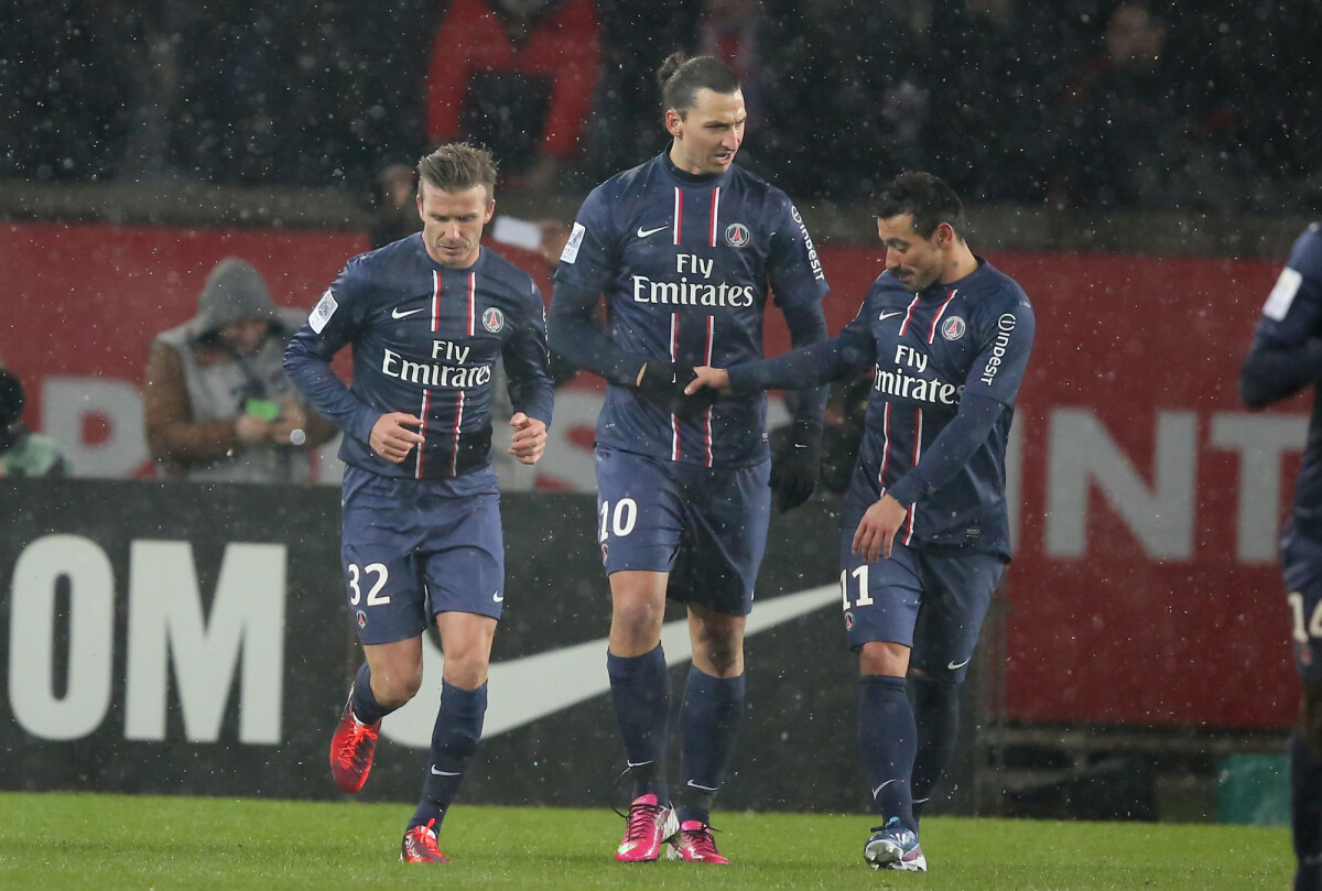 Photo : Un ancien joueur du PSG dans la tourmente David Beckham, Zlatan ...