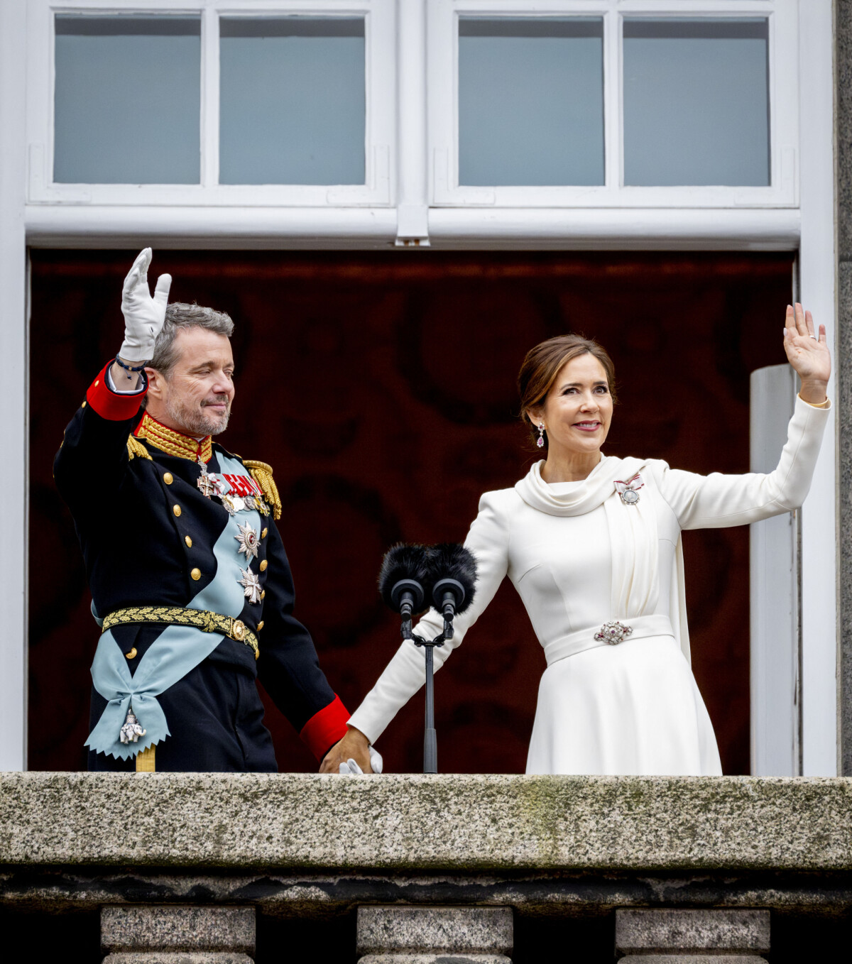 Photo : Le roi Frederik X de Danemark, la reine Mary de Danemark ...