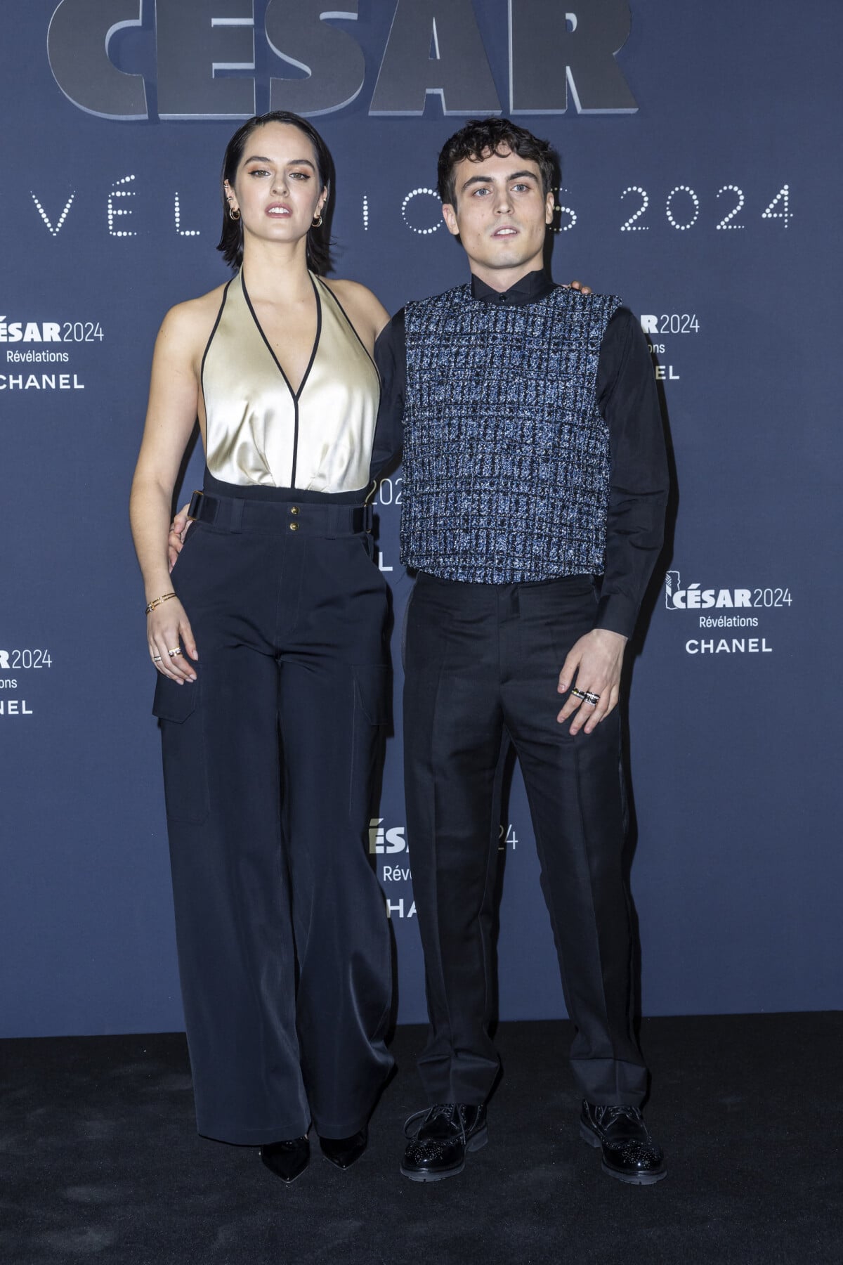 Photo : Noémie Merlant et Julien De Saint Jean au photocall du dîner ...