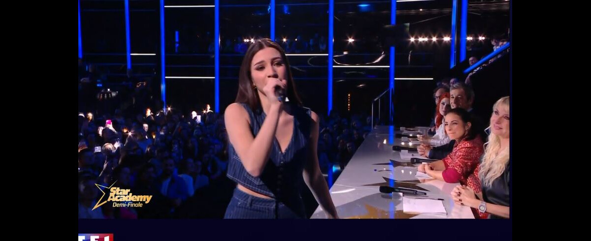 Photo : Lénie de retour dans la "Star Academy 2023" lors du prime du 20 ...