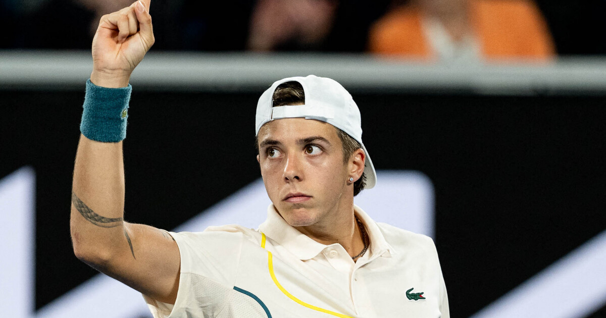 PHOTOS Arthur Cazaux : La révélation française de l'Open d'Australie ...