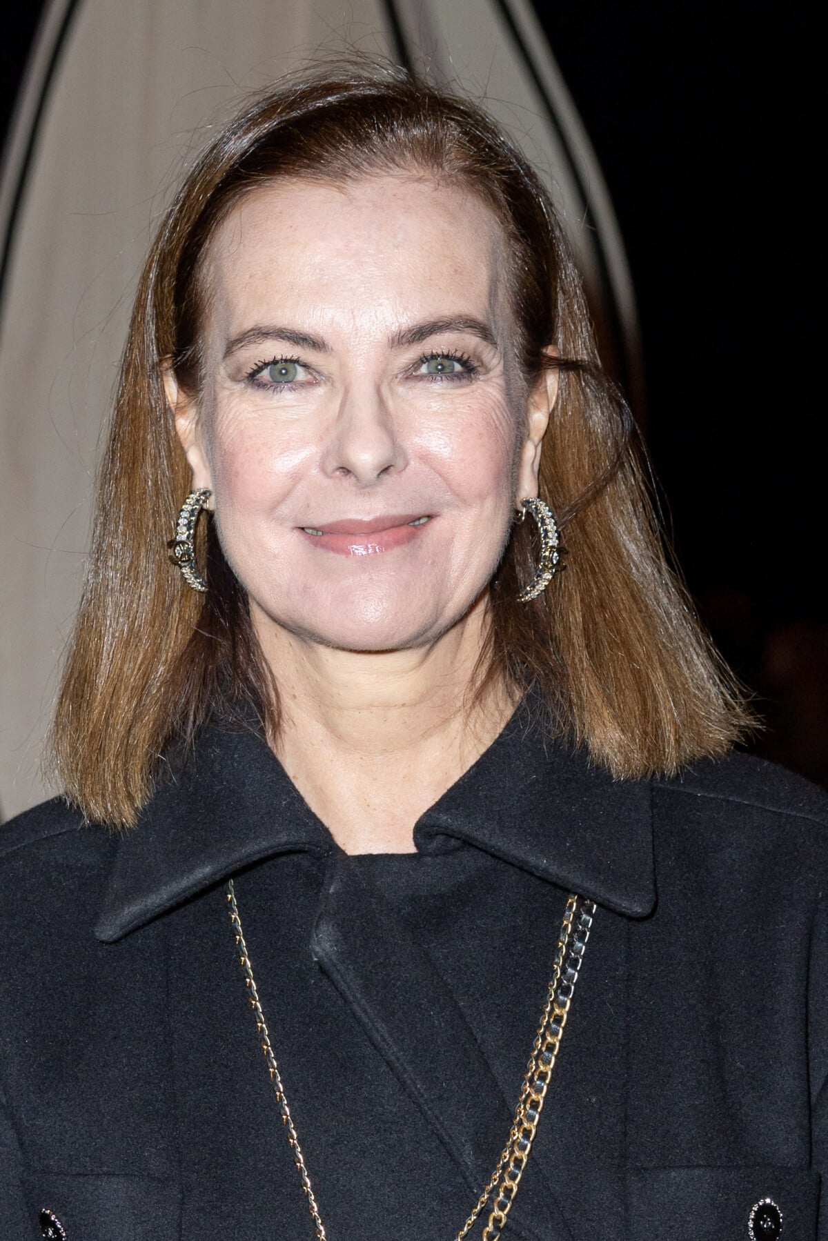 Photo : Carole Bouquet - Front Row au deuxième défilé de mode Haute ...