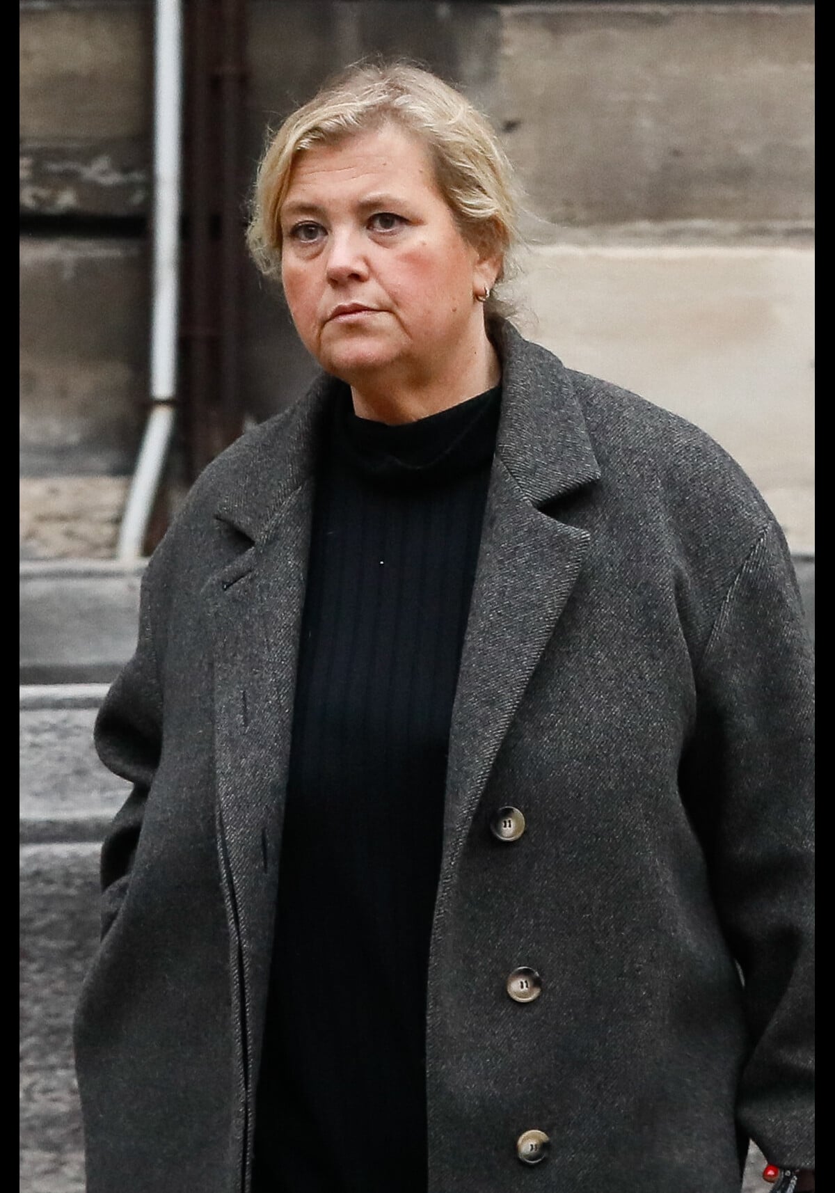Photo : Céline Lasek, l'avocate de Pierre Palmade arrive à la Cour d ...