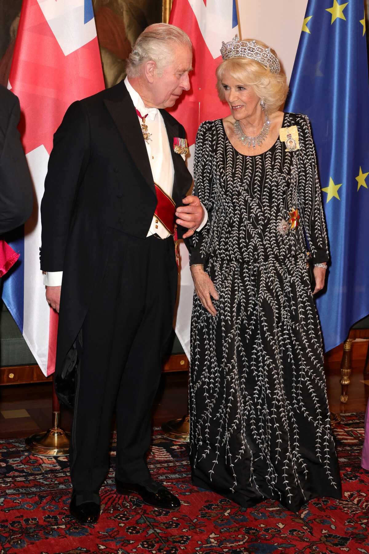Photo : Le roi Charles III d'Angleterre, la reine consort Camilla ...
