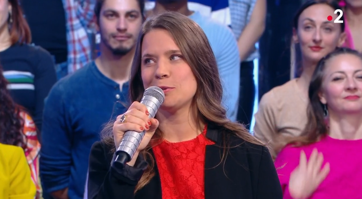 Photo : Honorine, nouvelle Maestro du célèbre jeu de Nagui "N'oubliez ...
