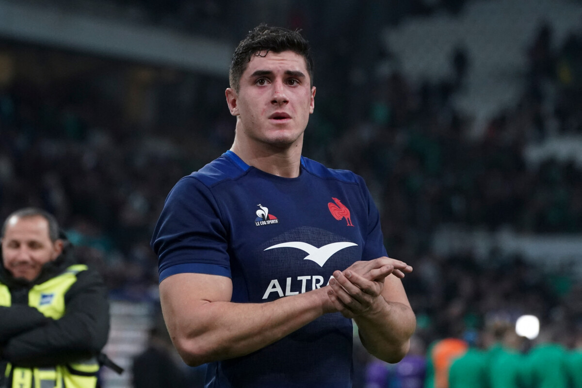 Photo : Paul Boudehent (France) - Match de Rugby, tournoi des 6 nations ...