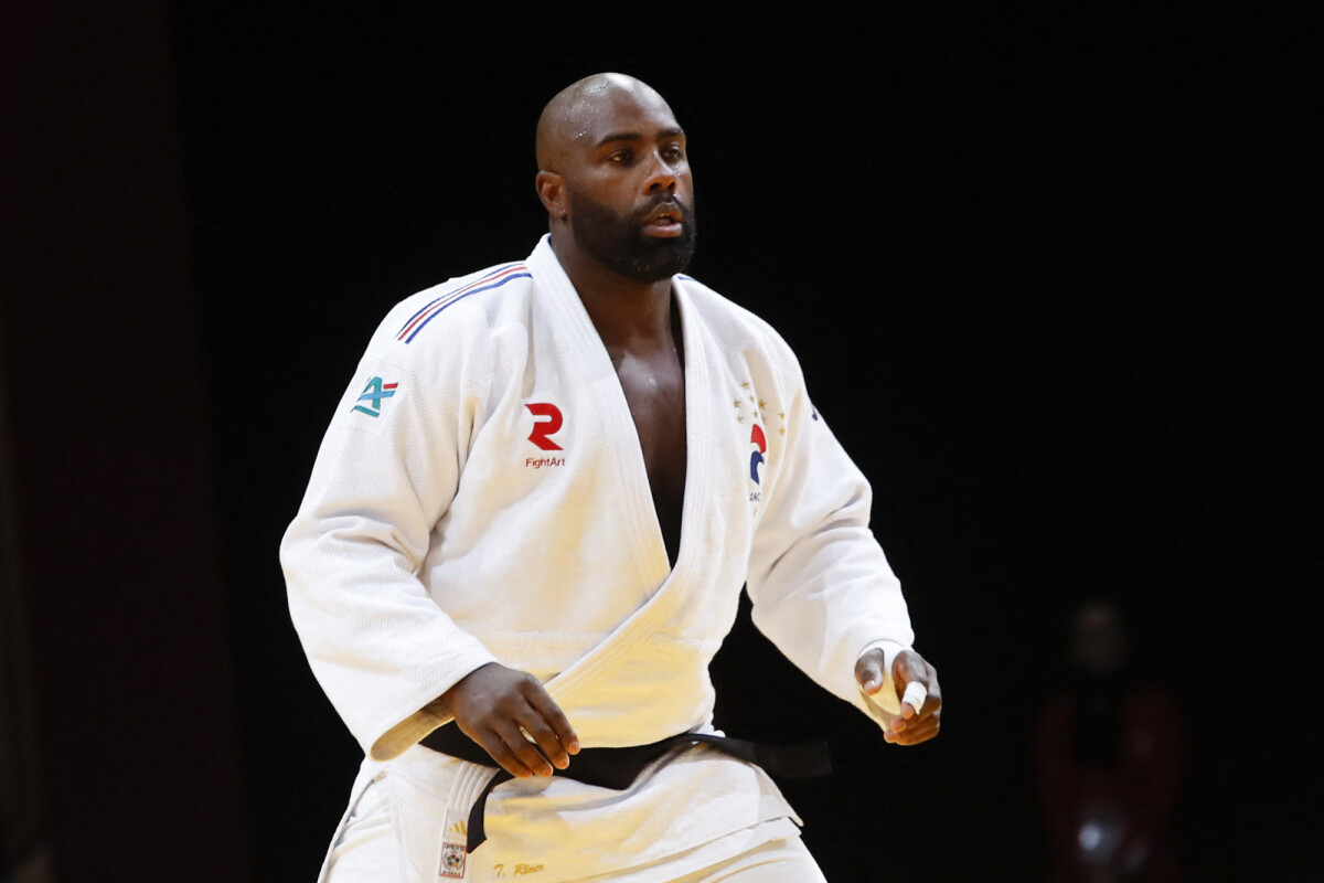 Photo : Teddy Riner : Le Paris Grand Slam 2024. Paris, le 4 février ...