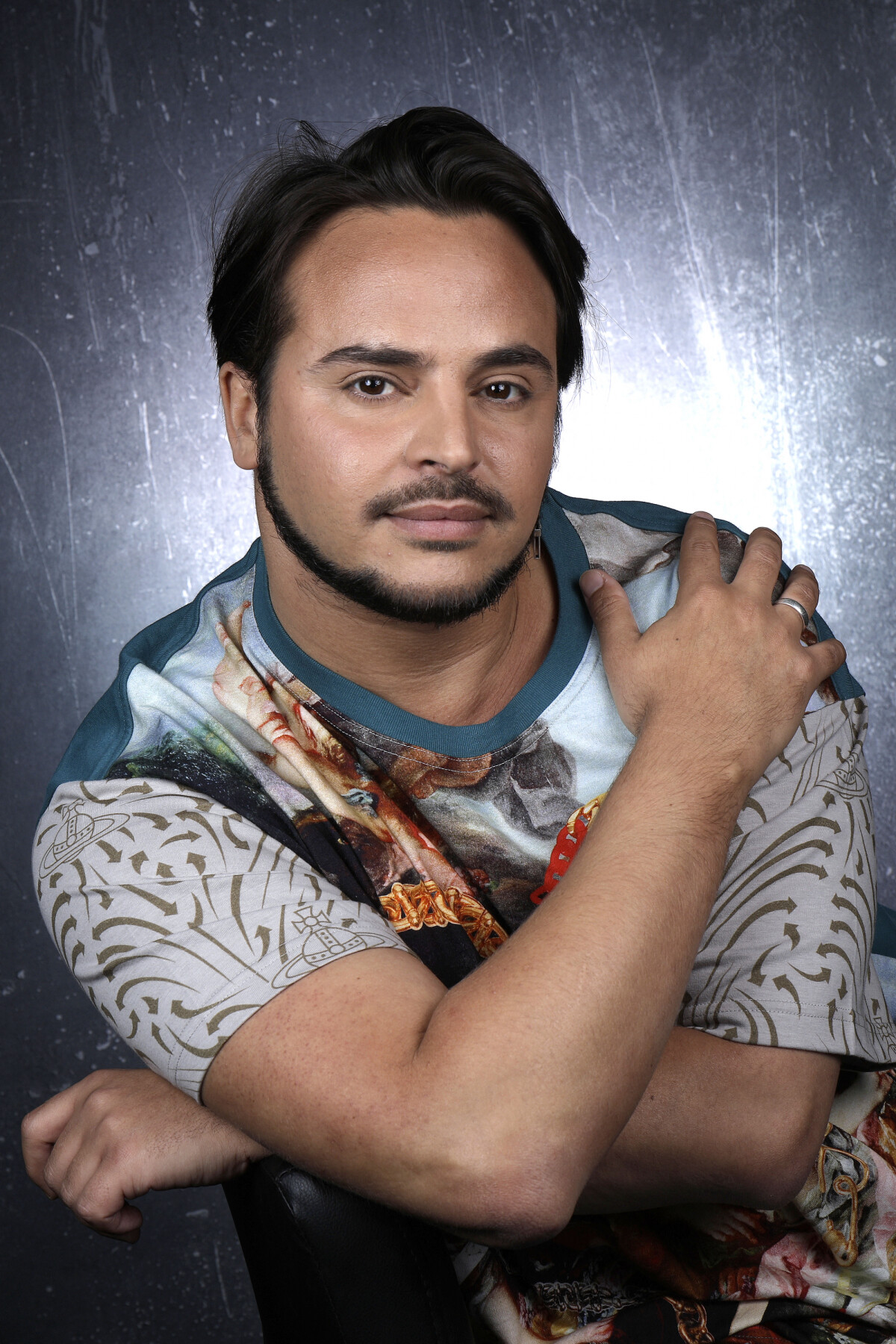 Photo : Portrait de Yanis Marshall lors de l'enregistrement de l ...