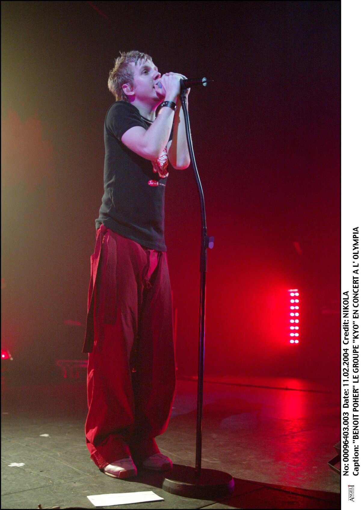 Photo : Benoit Poher - Le groupe Kyo en concert à l'Olympia - Purepeople