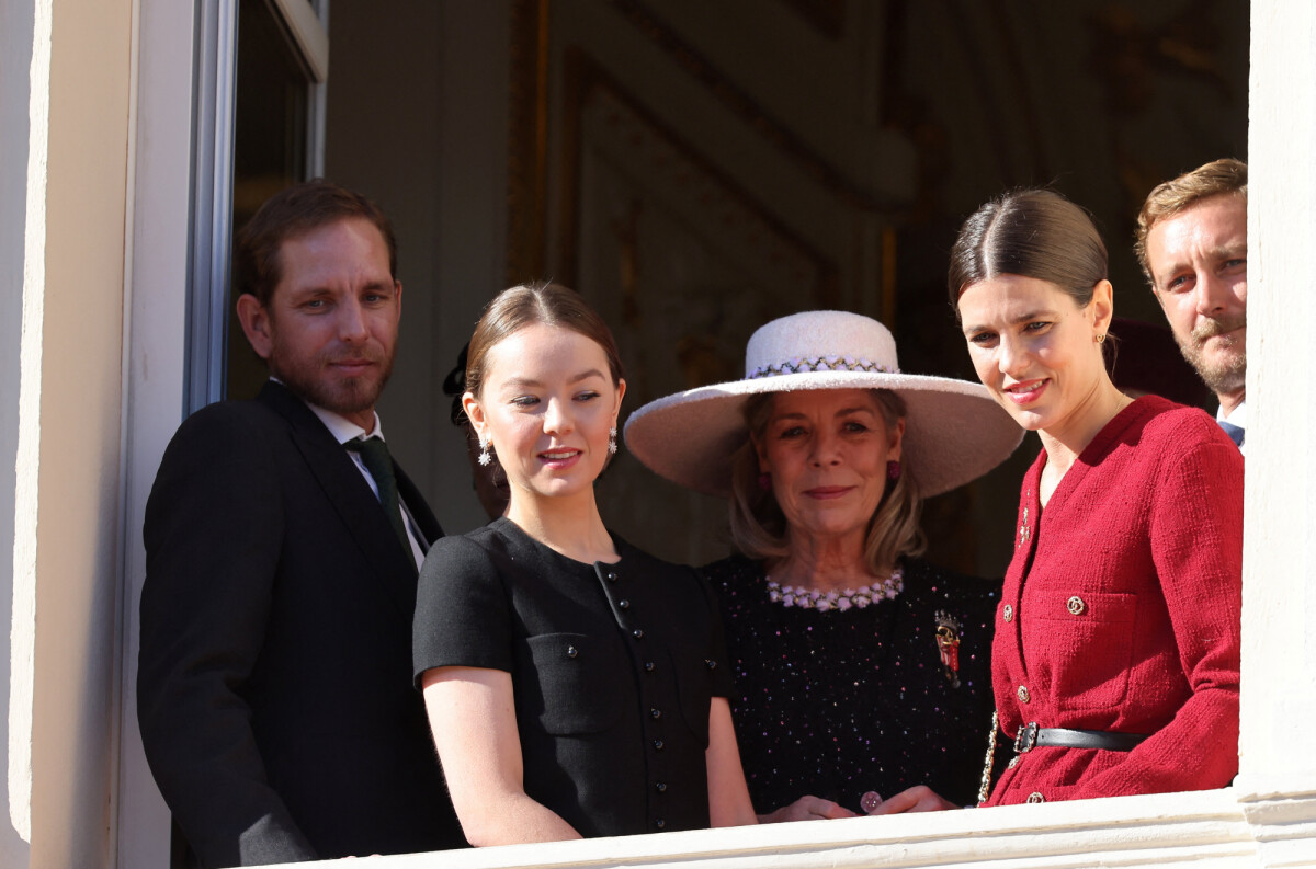 Photo : La princesse Caroline de Hanovre et ses enfants Andrea ...