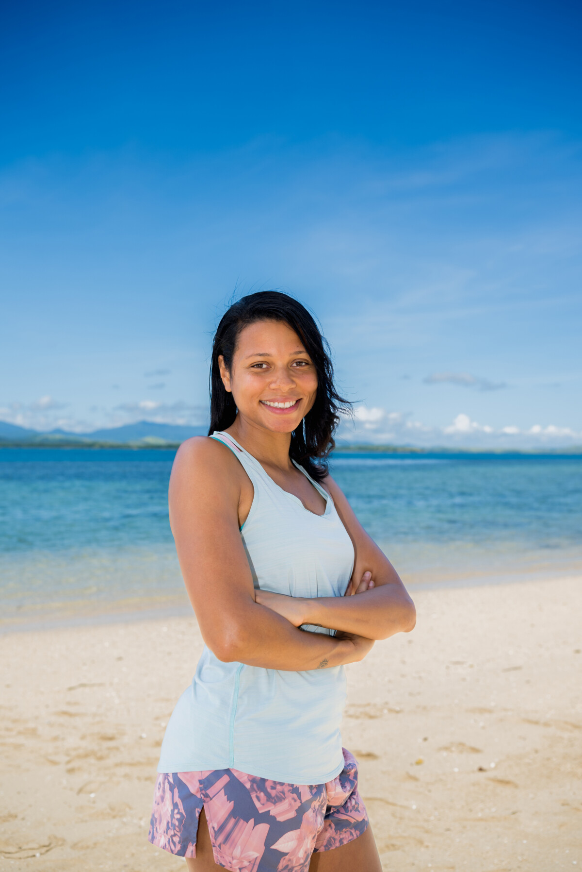 Photo : Sarah, candidate de "Koh-Lanta 2024", sur TF1 - Purepeople