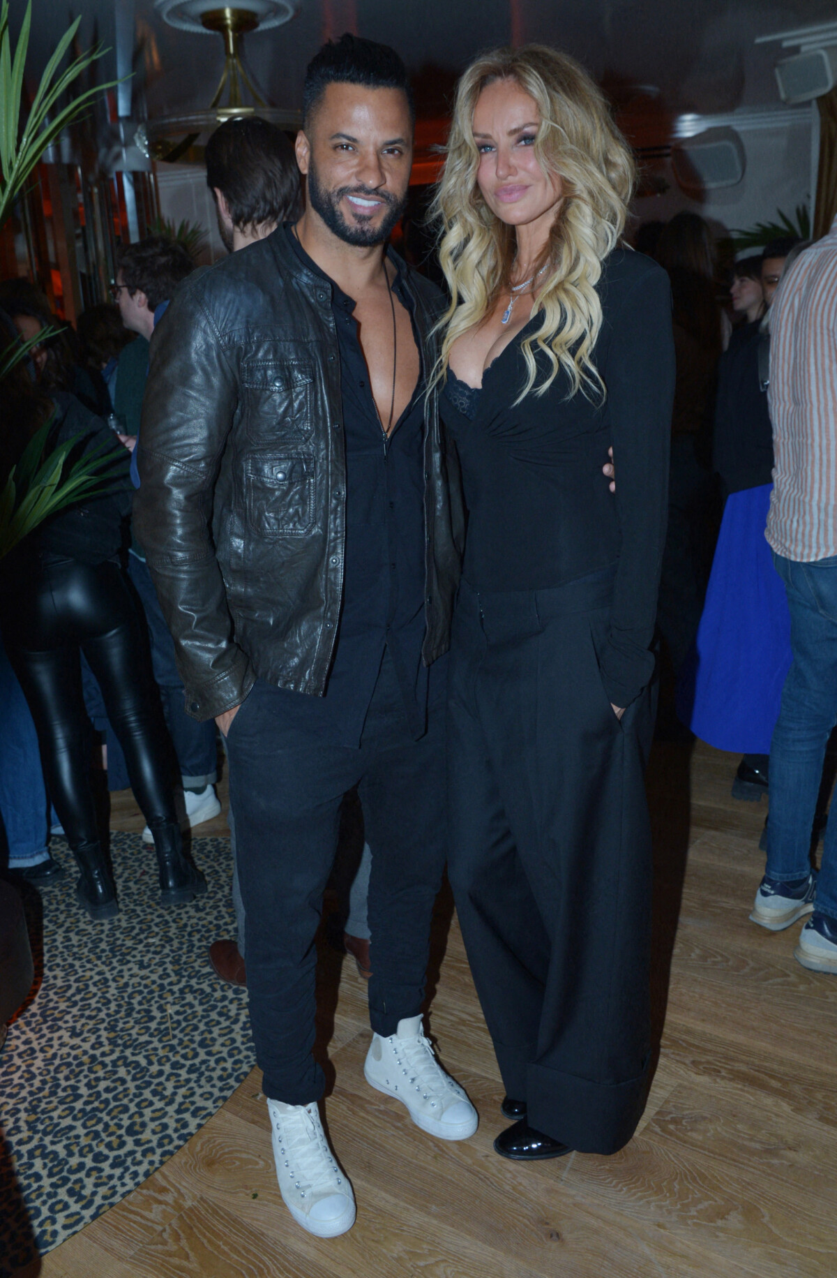 Photo : Exclusif - Ricky Whittle, Adriana Karembeu - Inauguration du ...