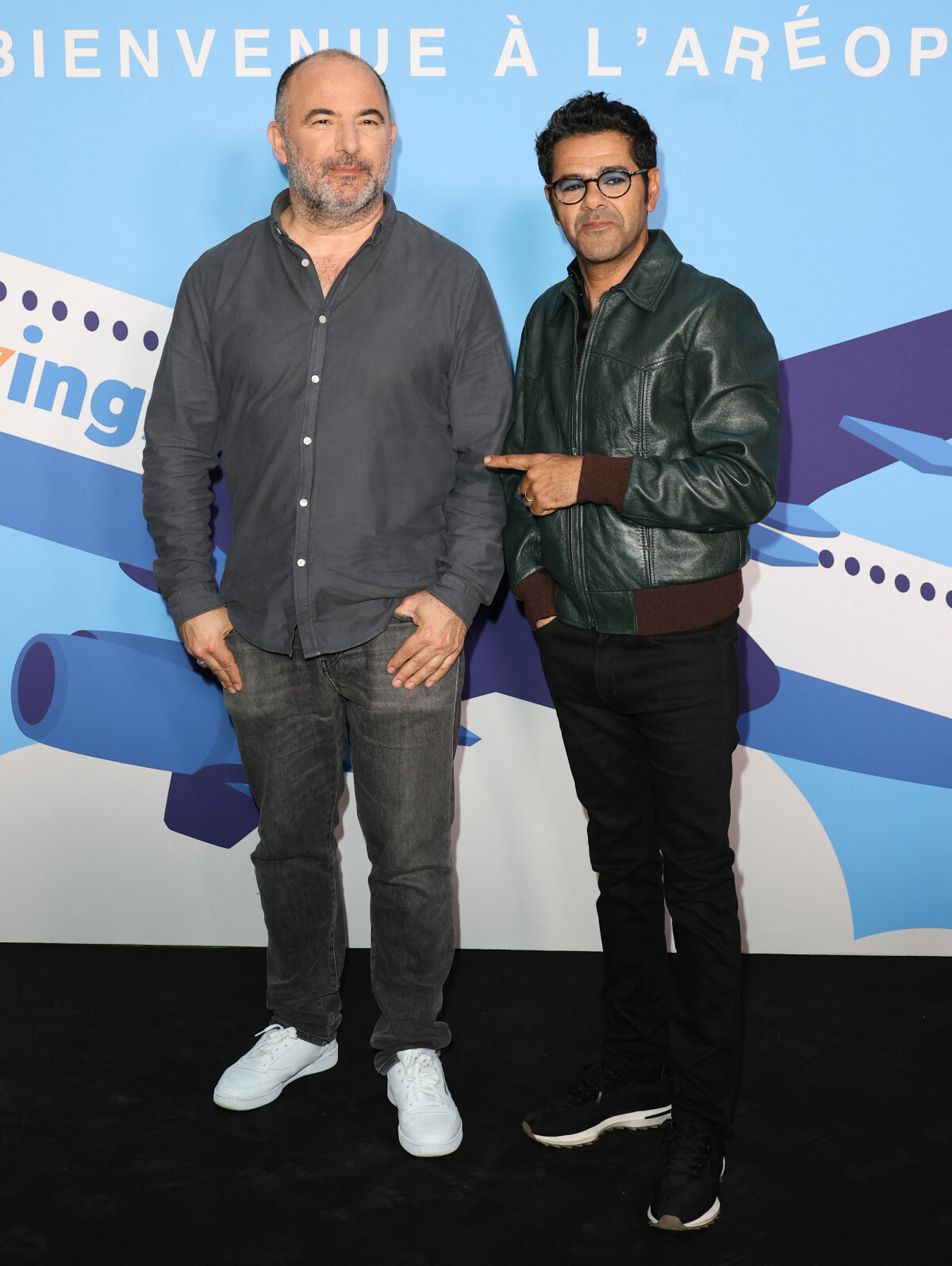 Photo : Mohamed Hamidi et Jamel Debbouze - Avant-première de la série ...
