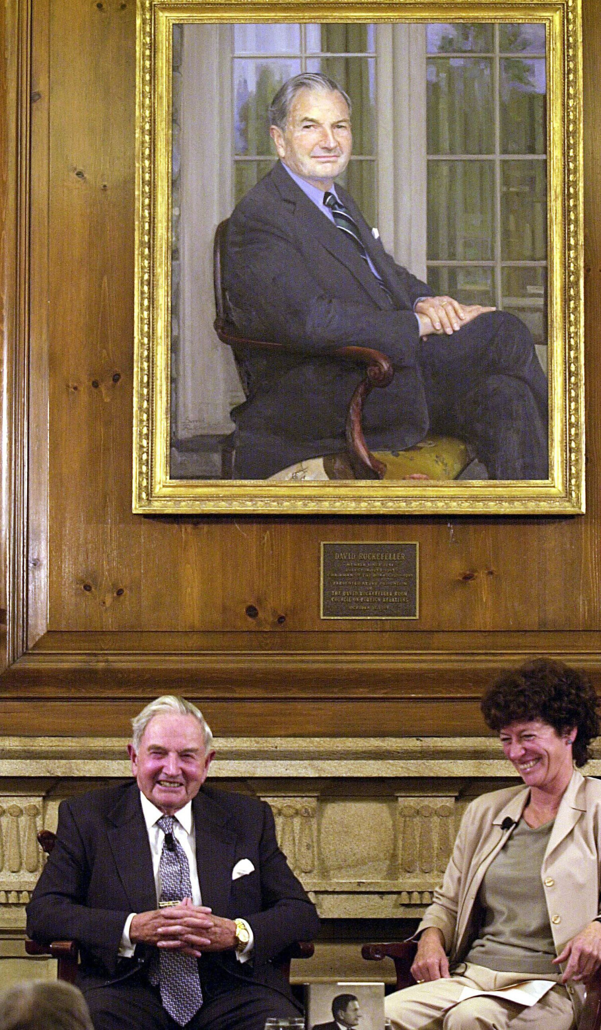 Photo : David Rockefeller à New York - Purepeople