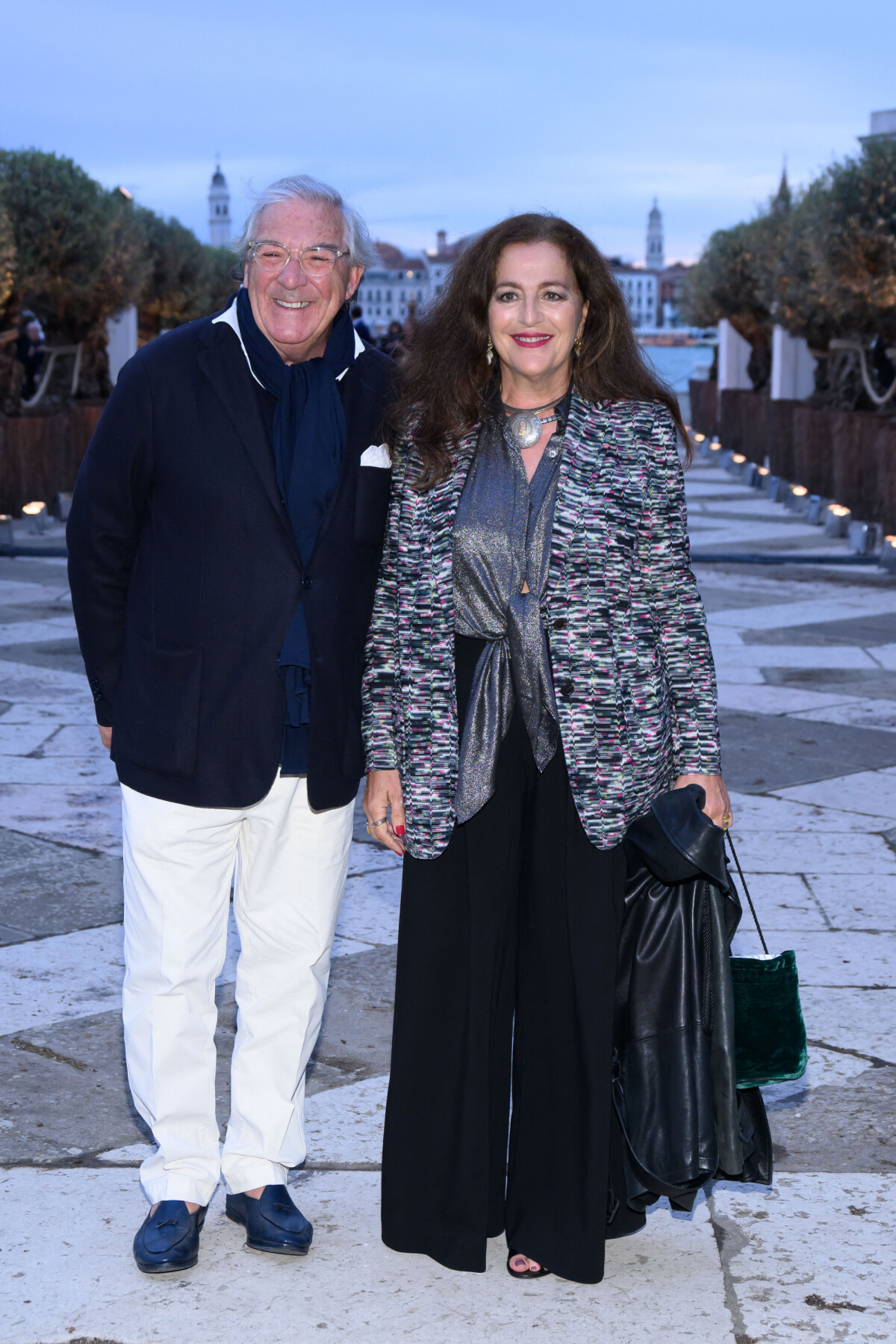 Photo : Bruno Ragazzi, Angela Missoni - La famille Pinault est réunie ...