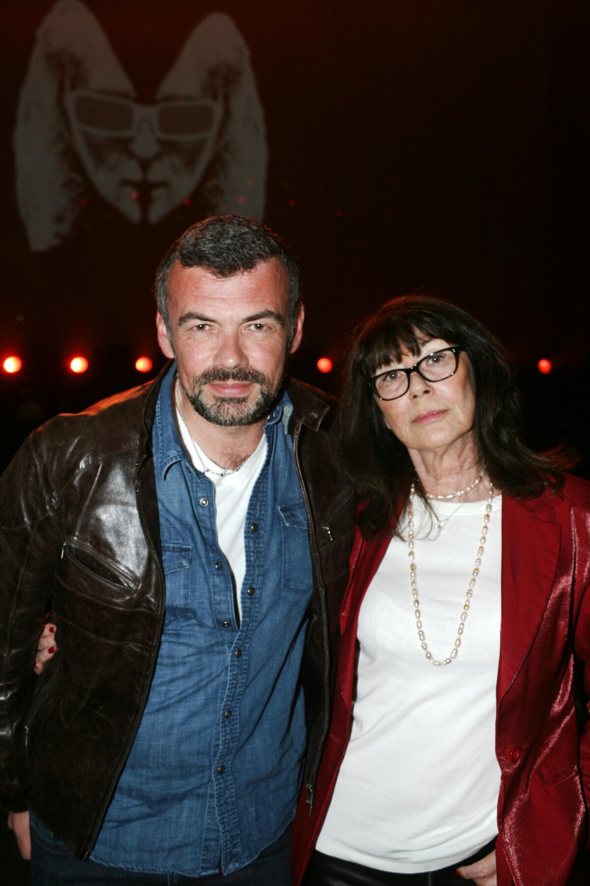 Photo : Xavier Anthony (fils de Richard Anthony) et sa mère Sabine ...