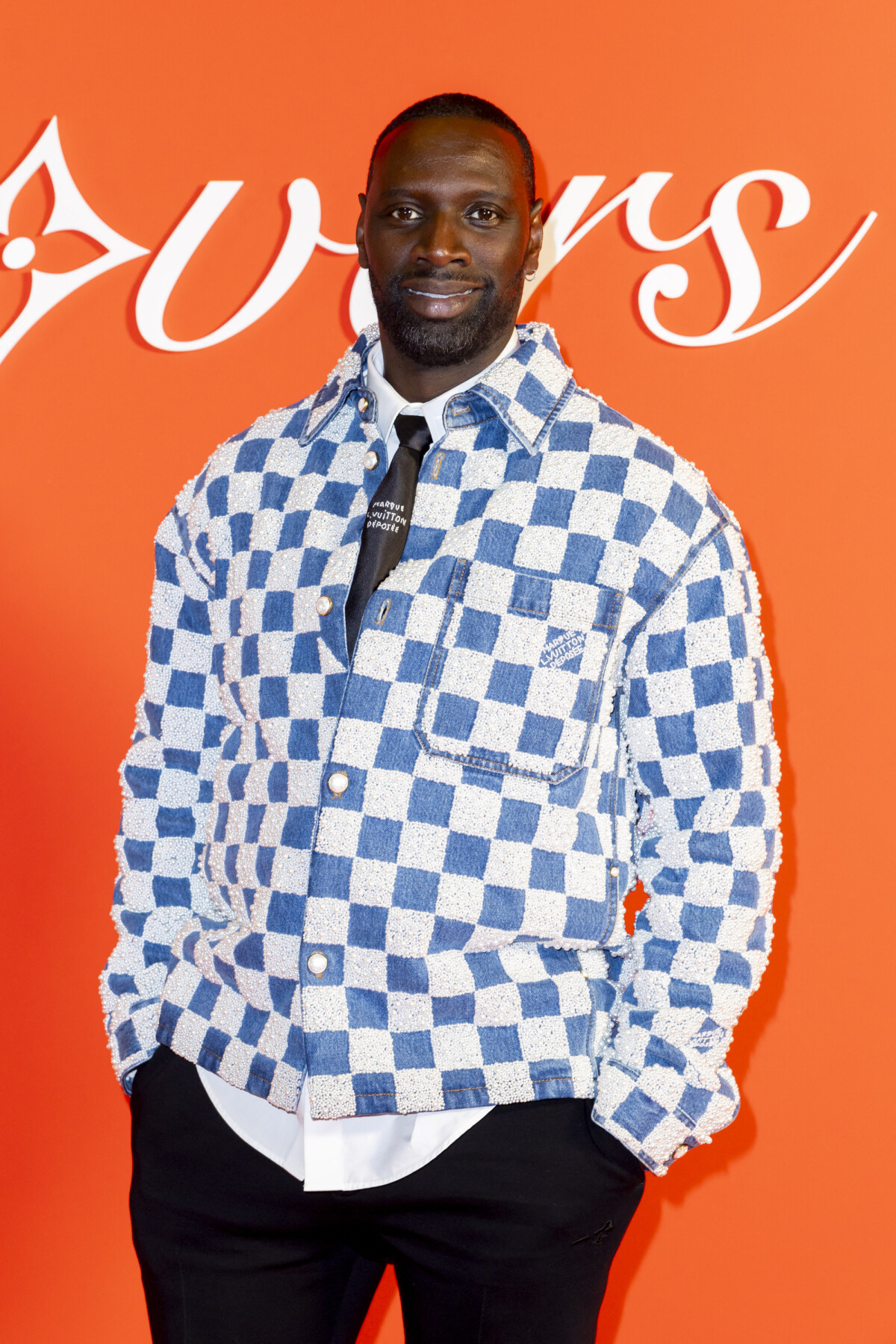 Photo : Omar Sy – Photocall du Défilé de mode Louis Vuitton Homme ...