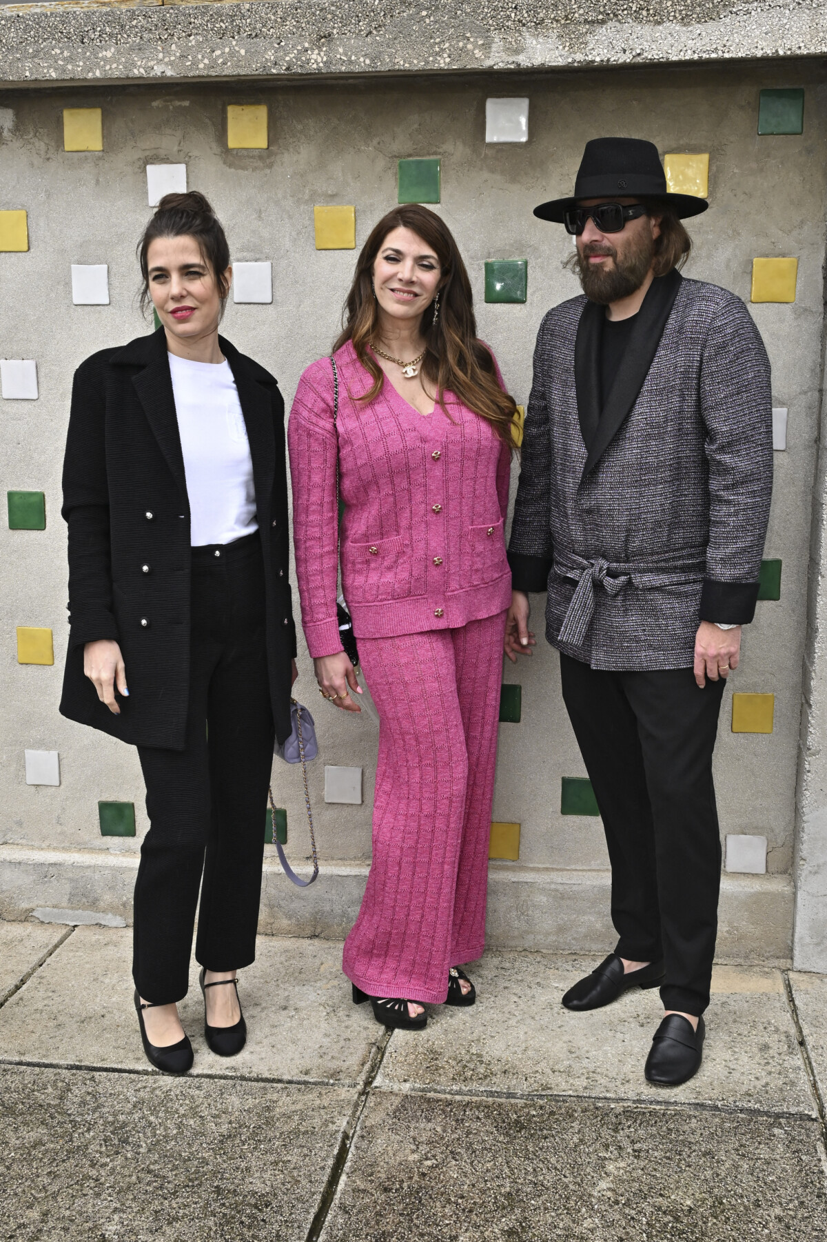 Photo : Charlotte Casiraghi, Amandine De La Richardiere et Sébastien ...