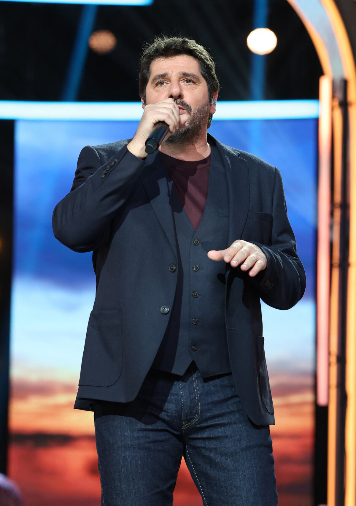 Photo : Patrick Fiori - Les personnalités se mobilisent lors de la ...