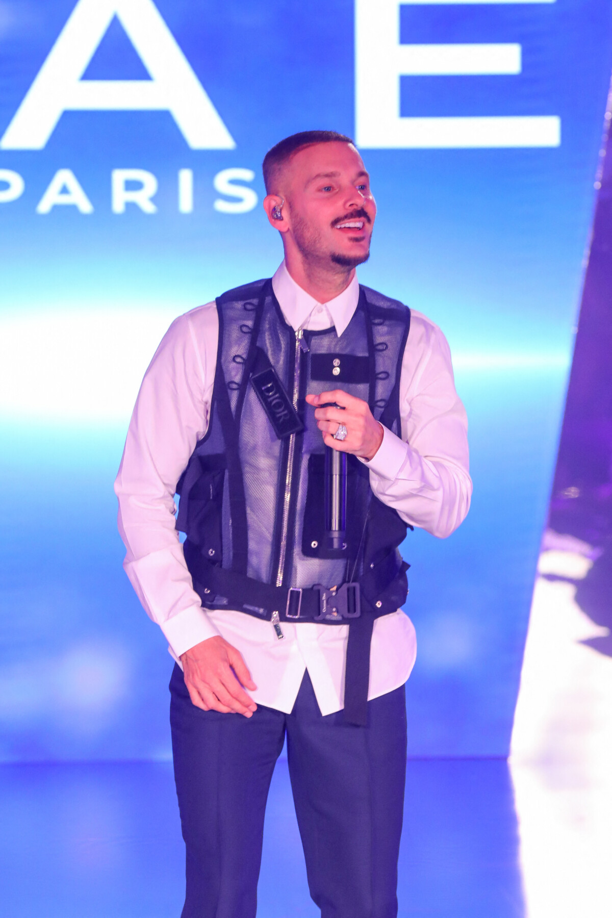 Photo : M. Pokora, Amandine Petit, Inès Vandamme.. Exclusif - M. Pokora ...