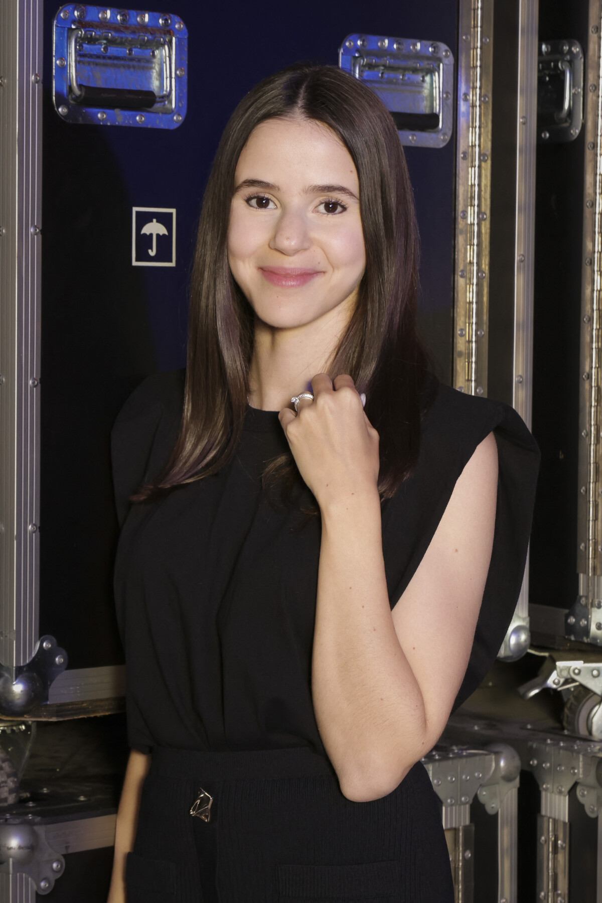 Photo : Exclusif - Marina Kaye - Backstage de l'enregistrement de l ...