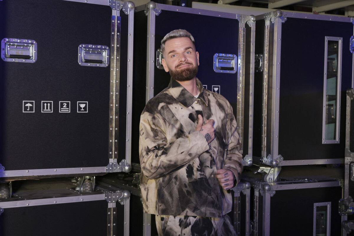 Photo : Exclusif - Keen V - Backstage de l'enregistrement de l'émission ...