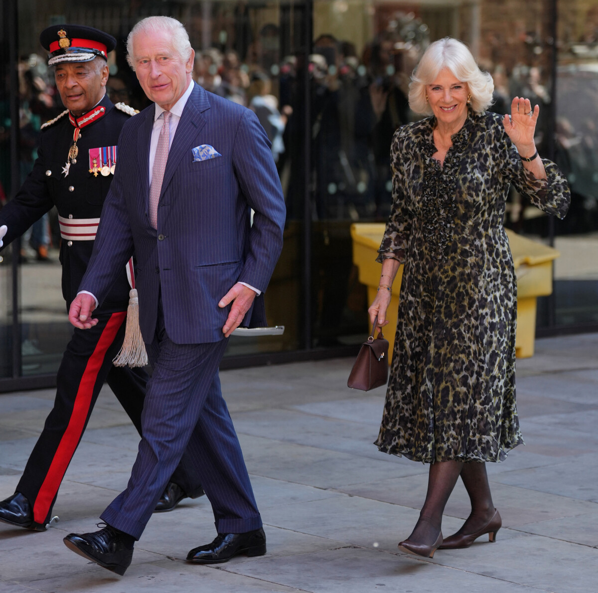 Photo : Le roi Charles III d'Angleterre et la reine consort Camilla ...