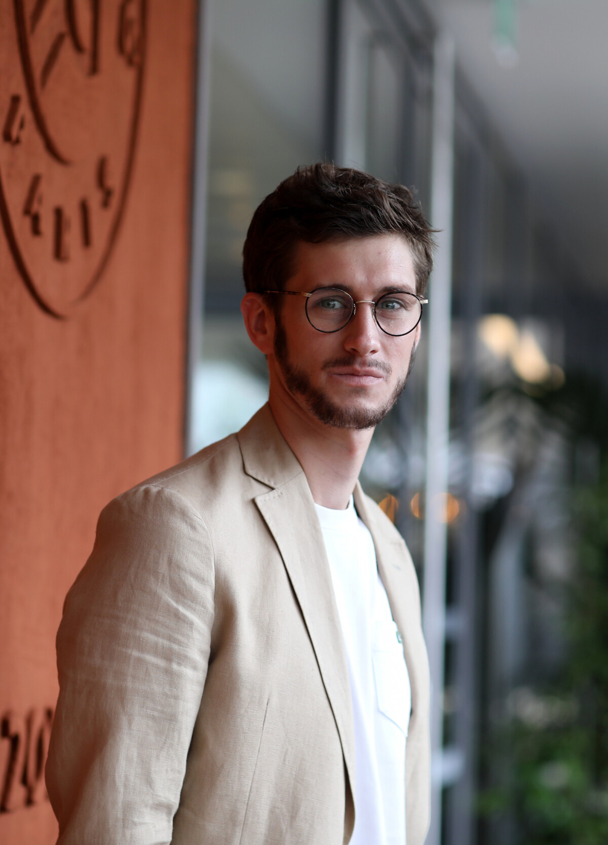 Photo : Jean-Baptiste Maunier au village lors des internationaux de ...