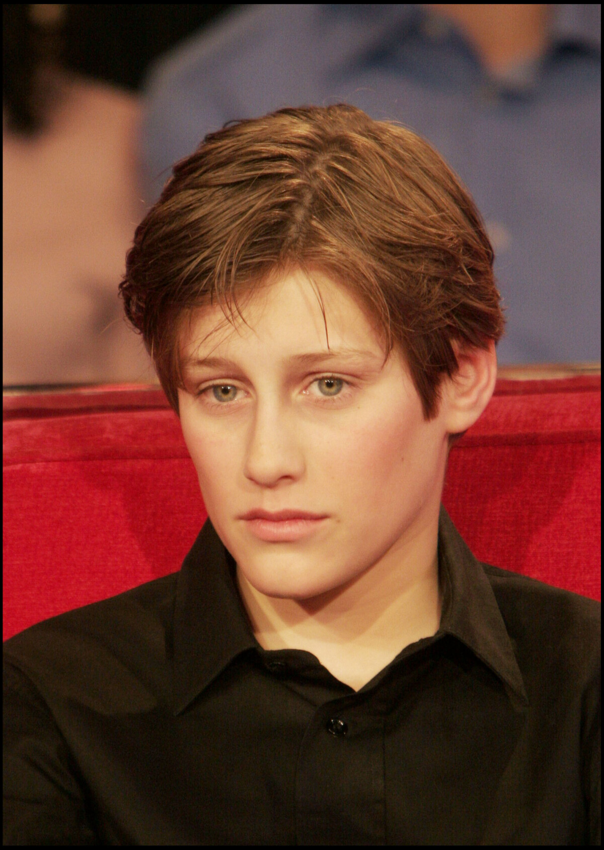 Photo : Jean-Baptiste Maunier sur le plateau de l'émission Vivement ...