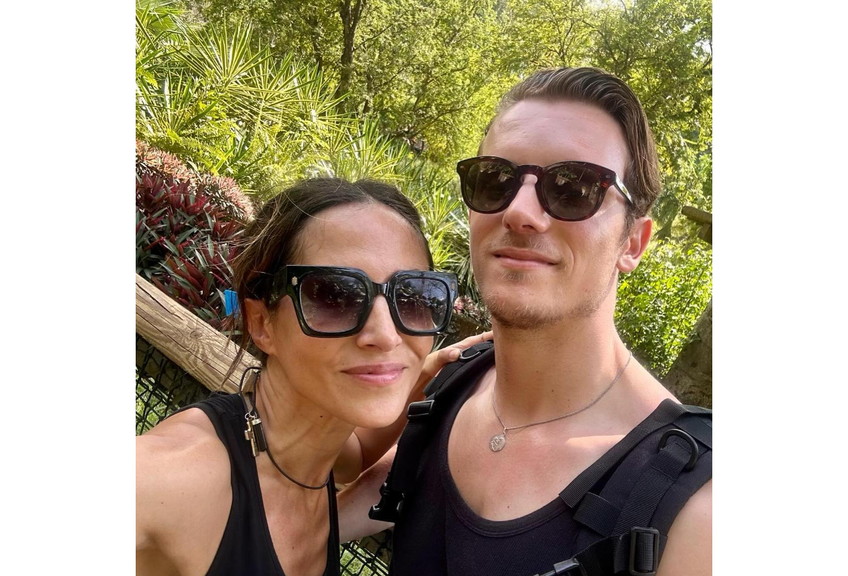 Photo : Fabienne Carat en couple avec le charmant Léo Deux. Instagram ...