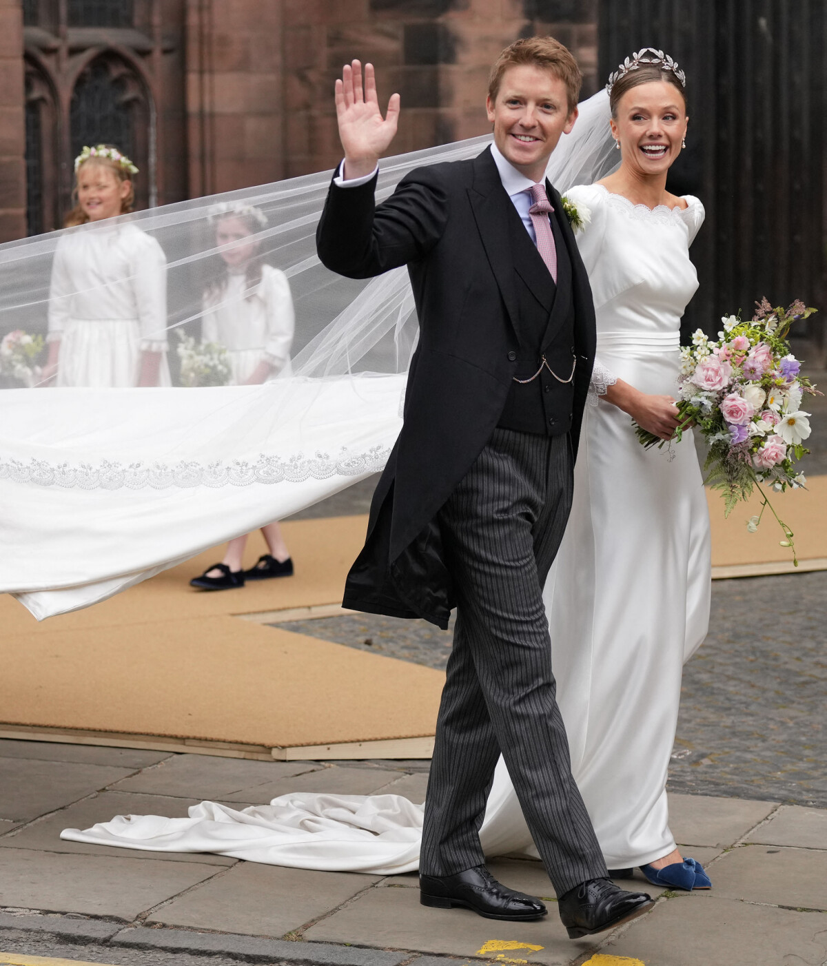 Photo : Mariage du duc de Westminster, Hugh Grosvenor, et Olivia Henson ...