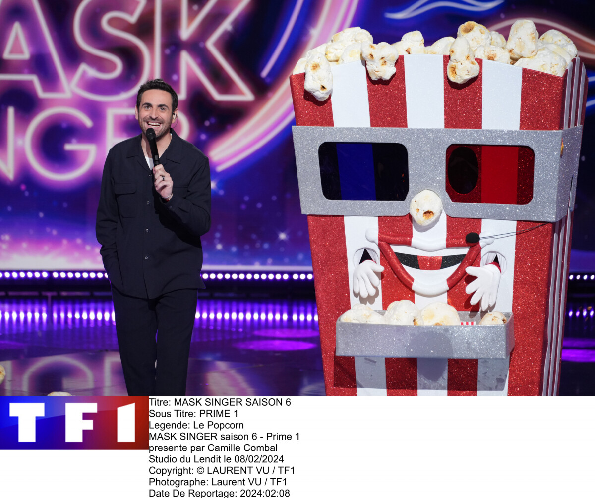 Photo : Photo officielle du Pop-Corn de "Mask Singer 2024" - Purepeople