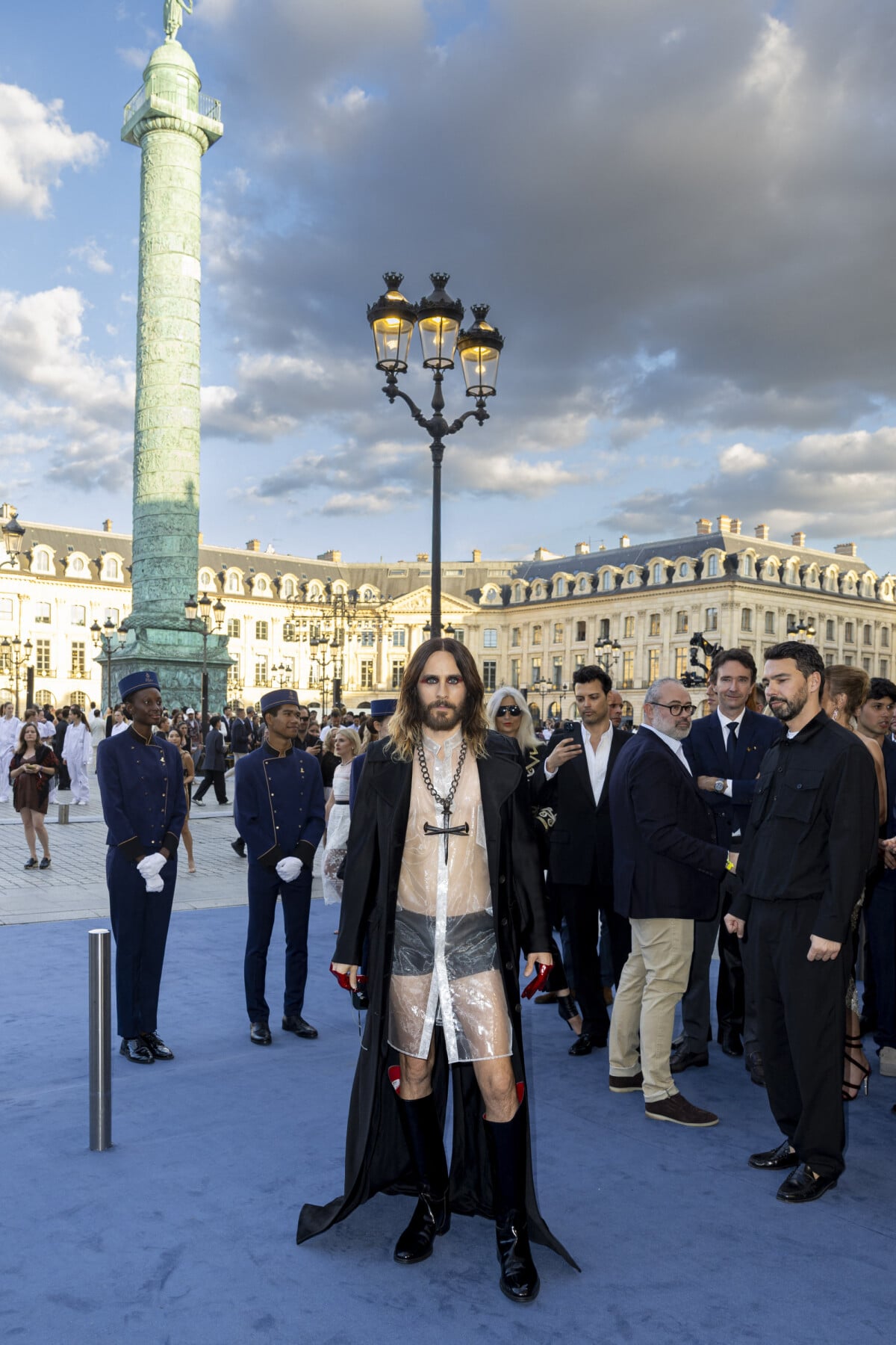 Photo : Jared Leto, qui n'a jamais froid aux yeux, était aussi en ...
